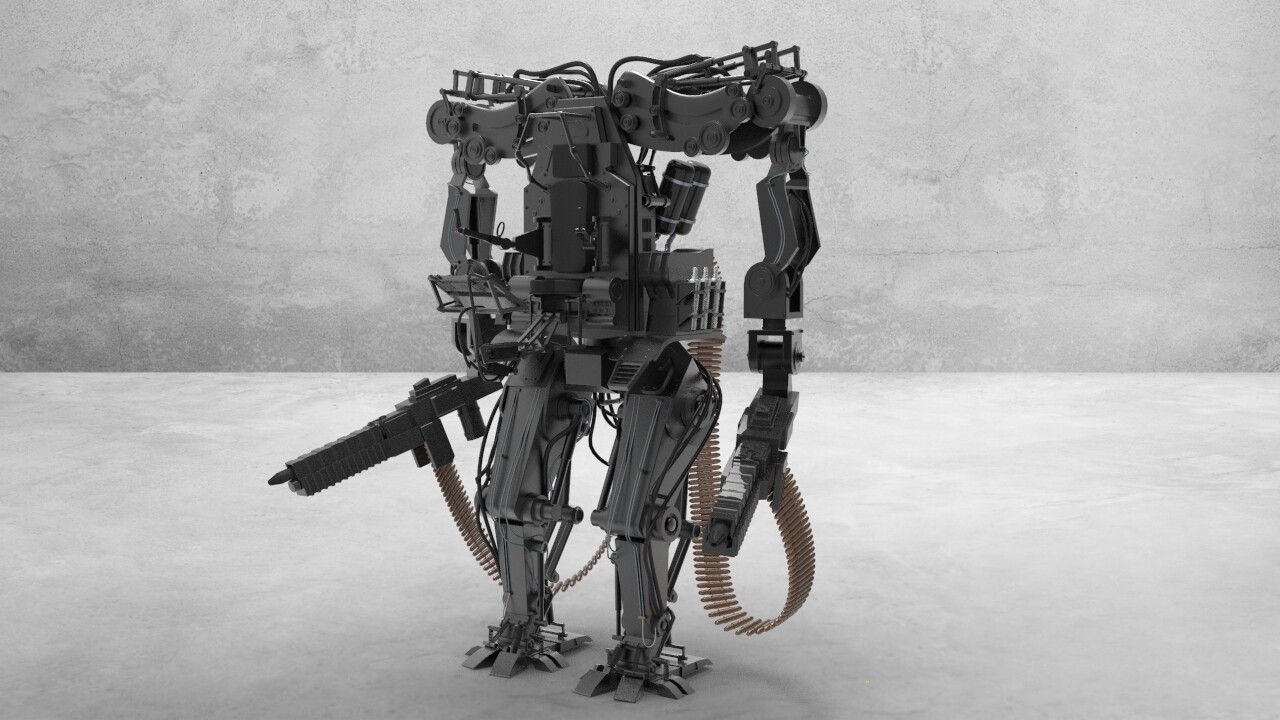 ArtStation - 3D Mech Modeling