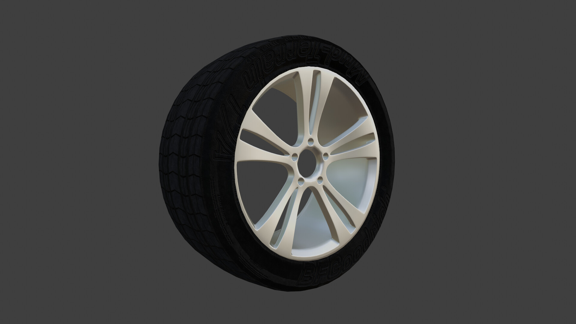 ArtStation - Car Wheel