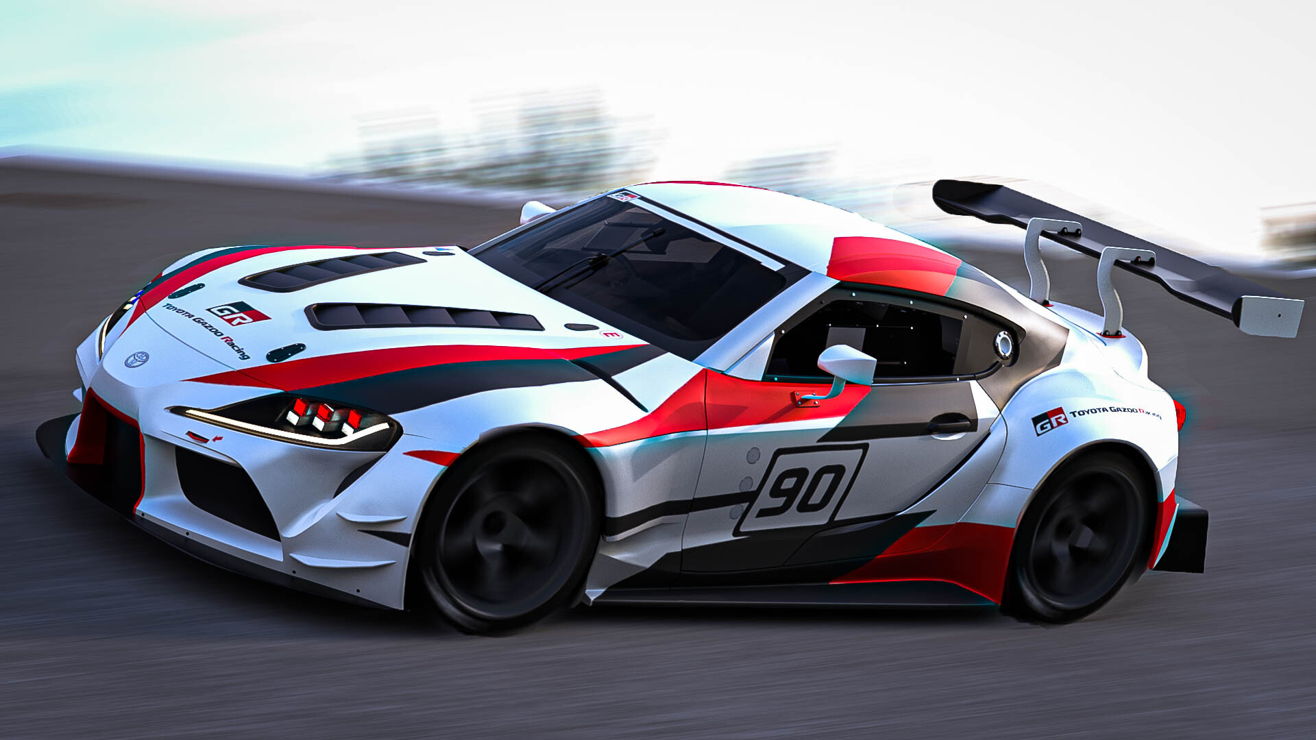 ArtStation - GR SUPRA - SUPER GT