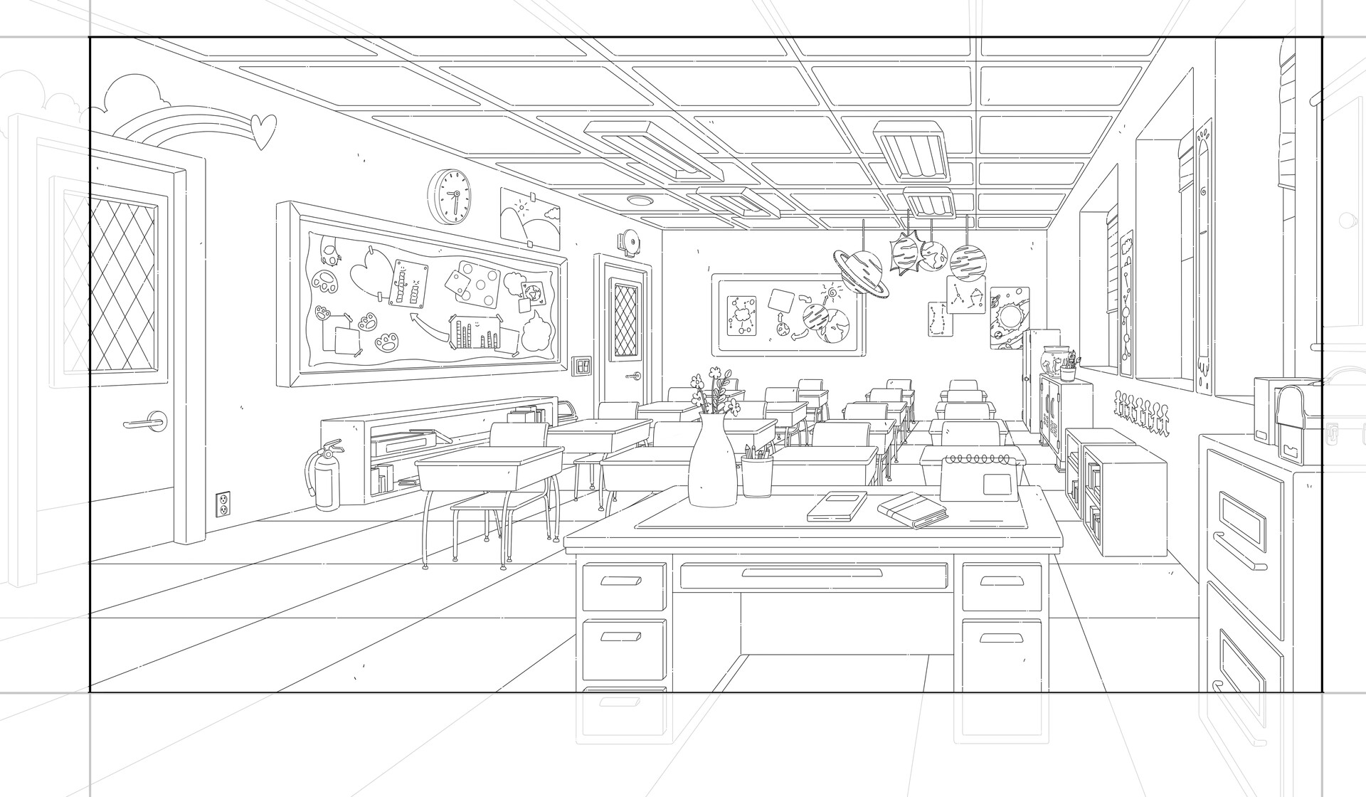 2d School Layouts Free Editable School Layouts | EdrawMax Online