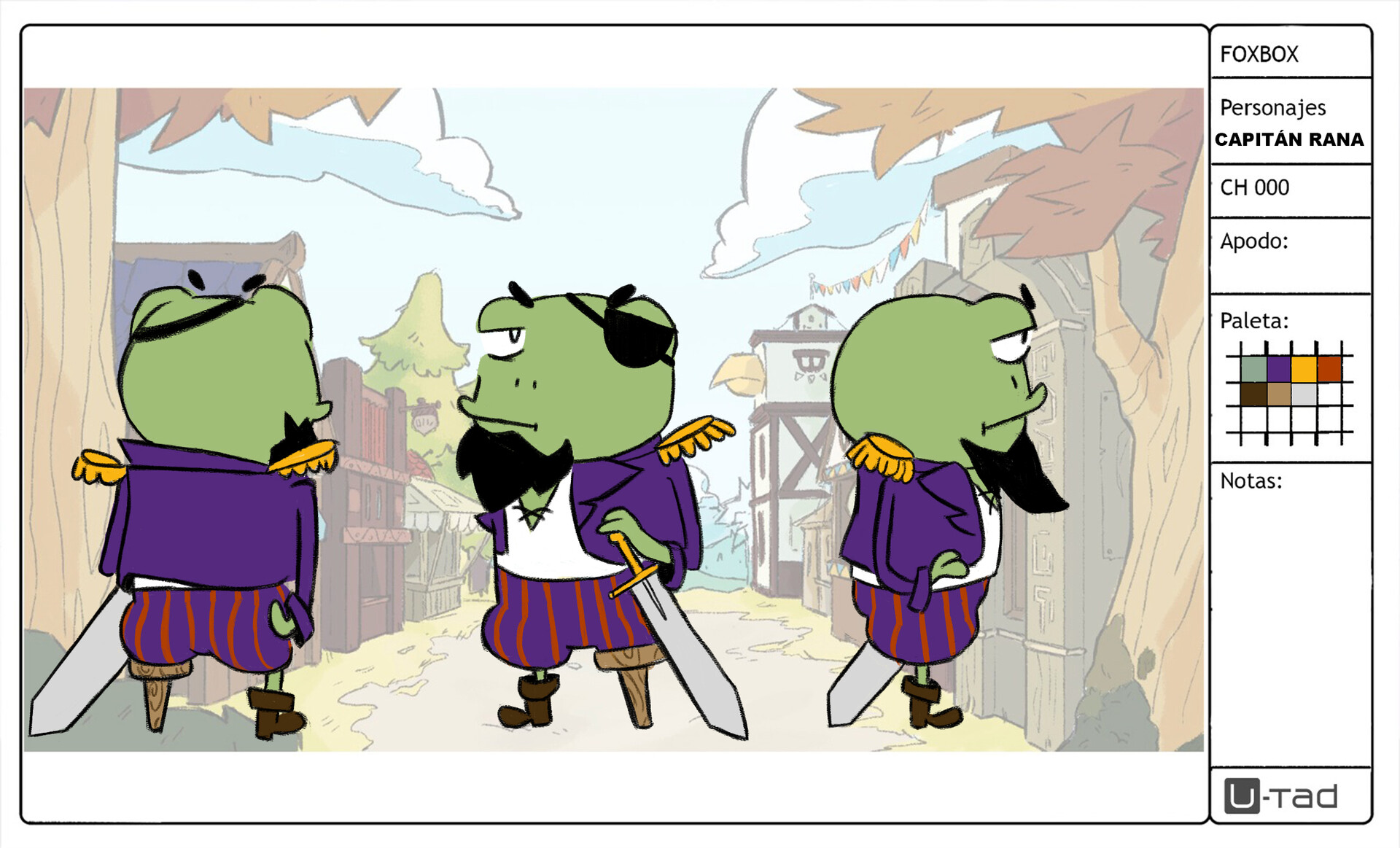 ArtStation - TURNAROUND CAP FROG