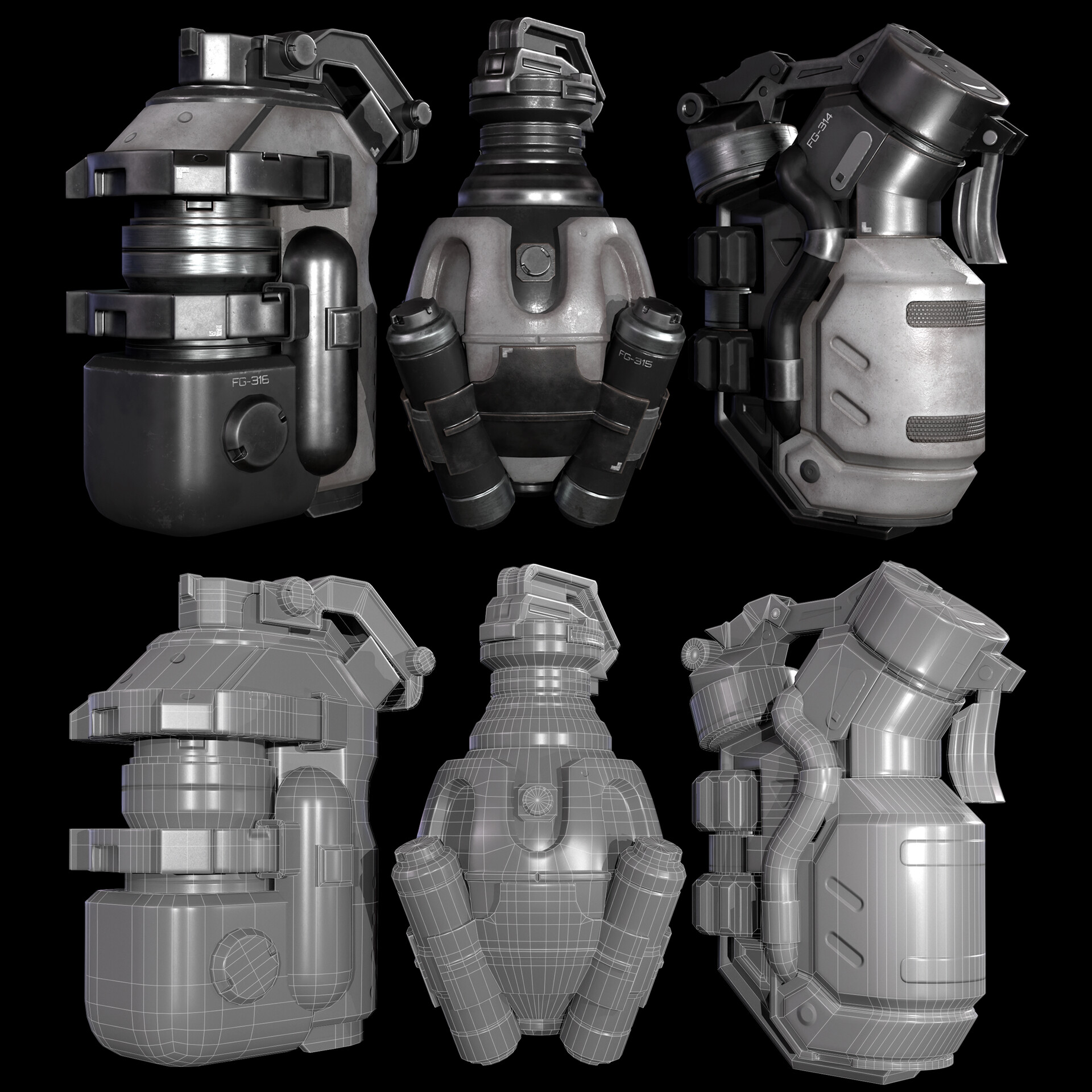 Sandro Bonfanti - SCI-FI GRENADES ( DOOM )