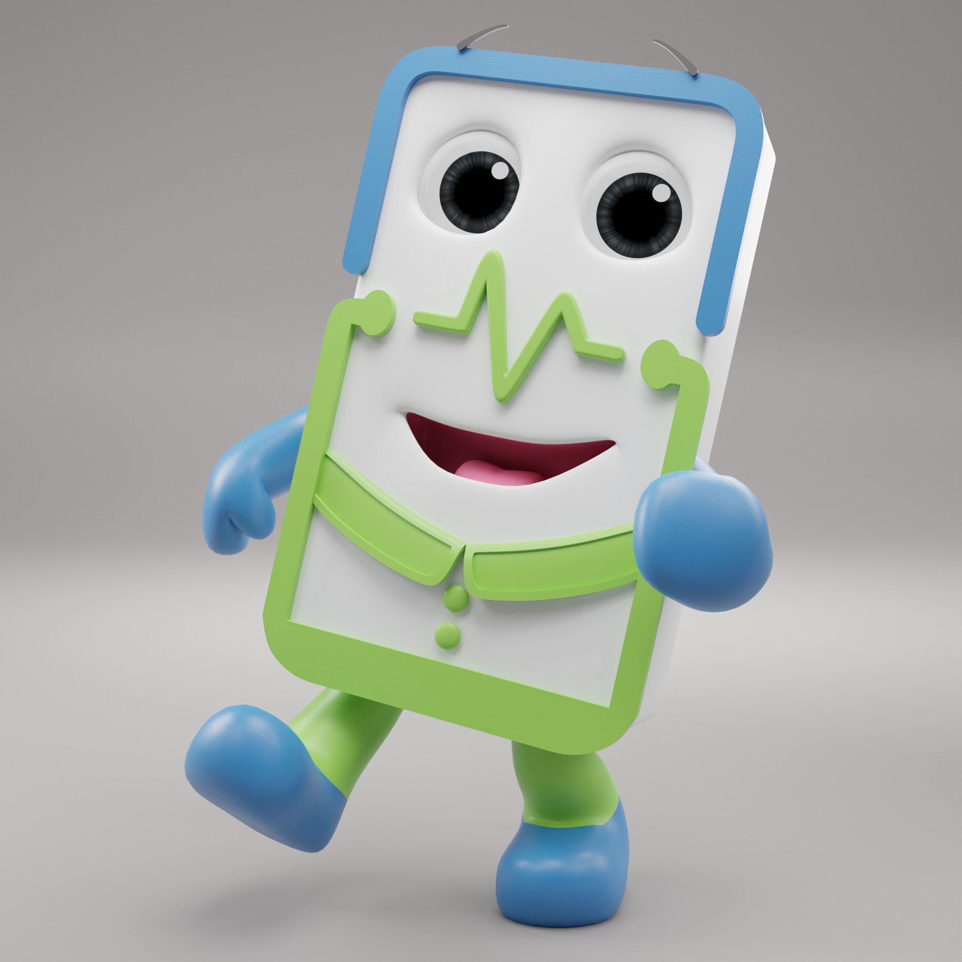 ArtStation - [Commission Work] 3D Character - O Med