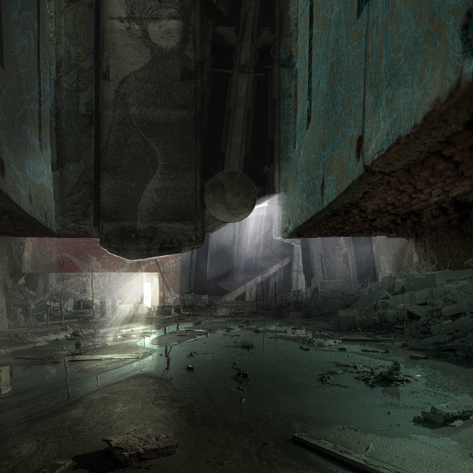 Pablo Romanos - Damastor's House - Environment Concept Art Serie