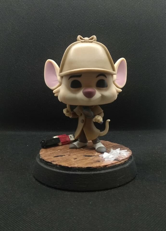 ArtStation - socle diorama basil funko pop