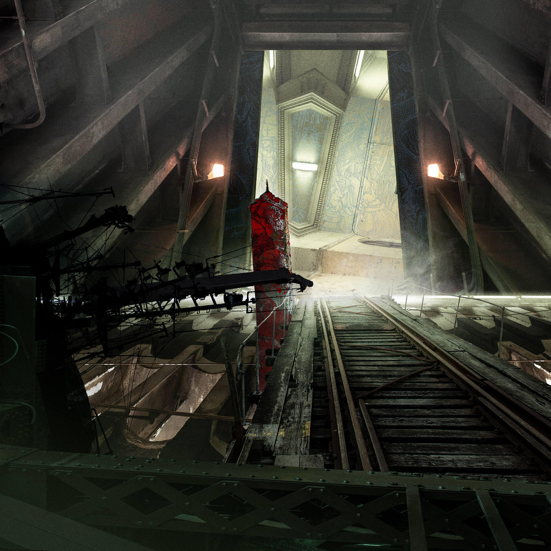 Pablo Romanos - Damastor's House - Environment Concept Art Serie