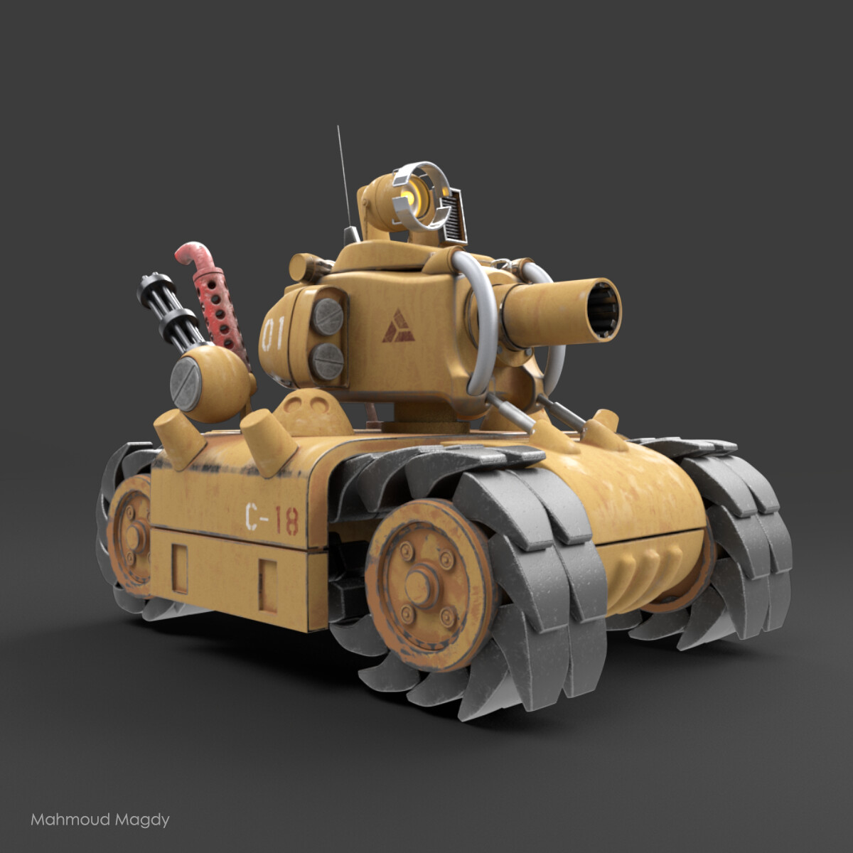ArtStation - Metal Slug Tank