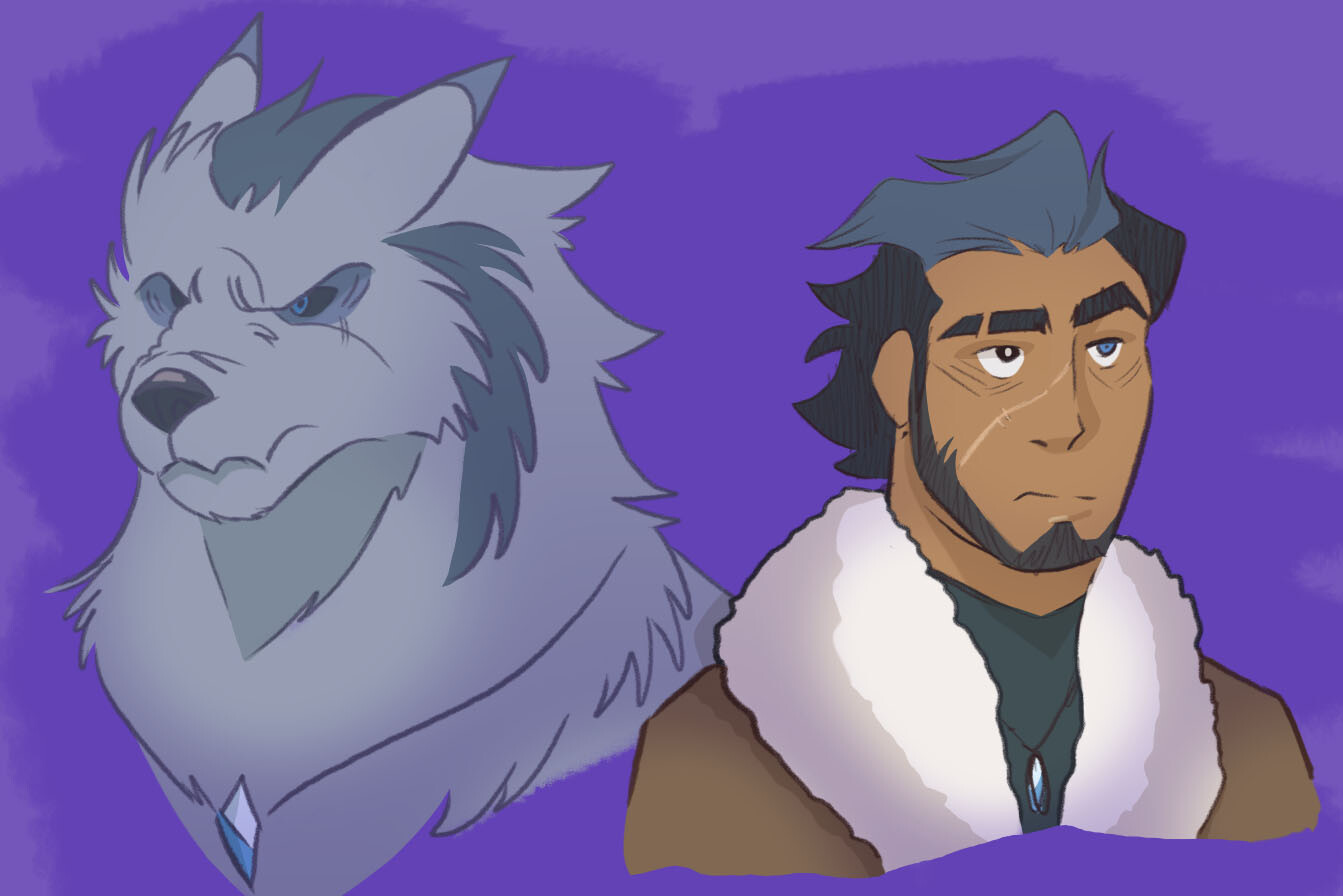 ArtStation - CharacterDesign04- The Wolf