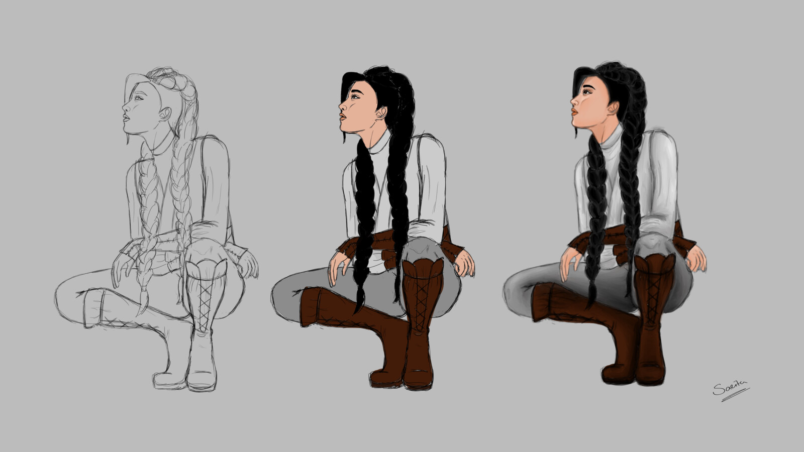 Sara Batista - Eve, from Nevereven