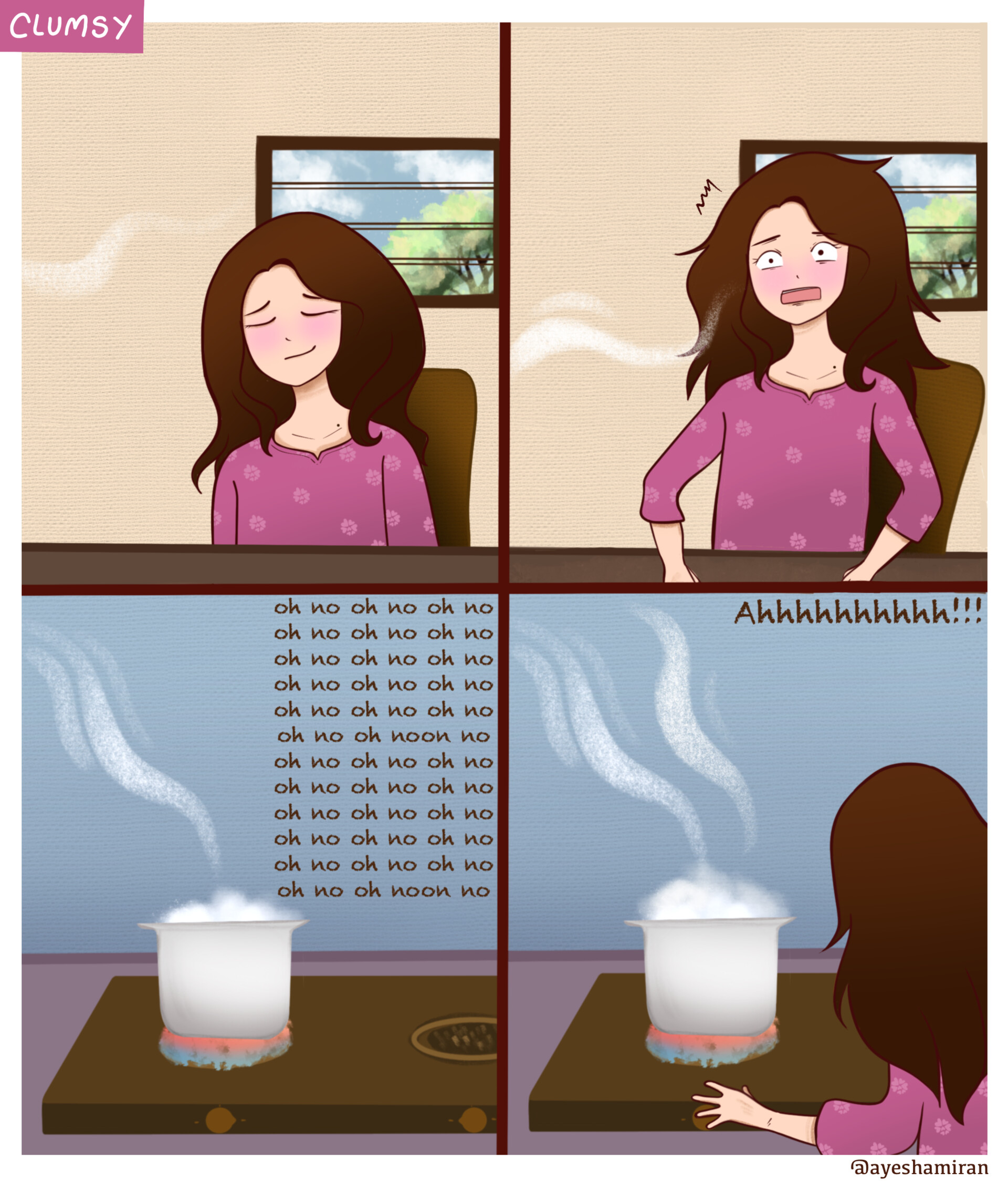 ArtStation - clumsy cook