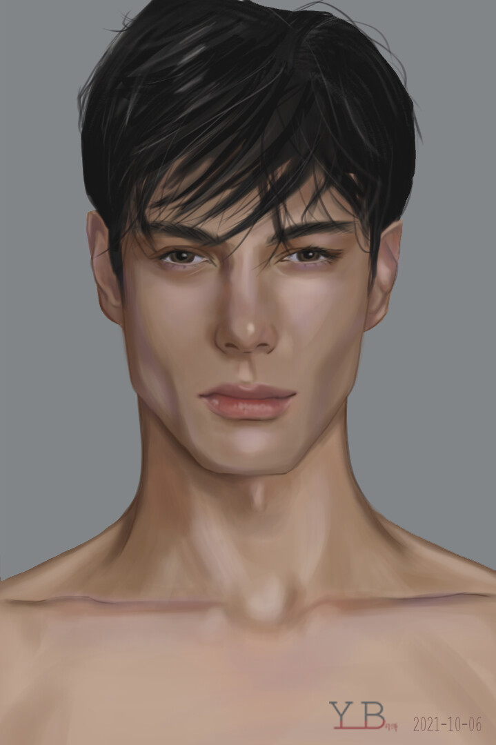 ArtStation - Practice portrait