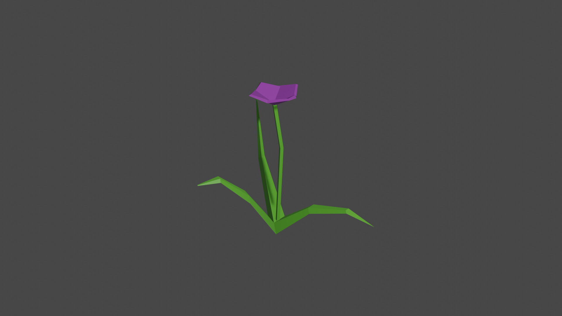 ArtStation - Low Poly Flowers