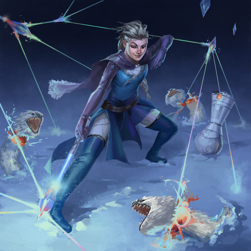 ArtStation - Jedi Elsa