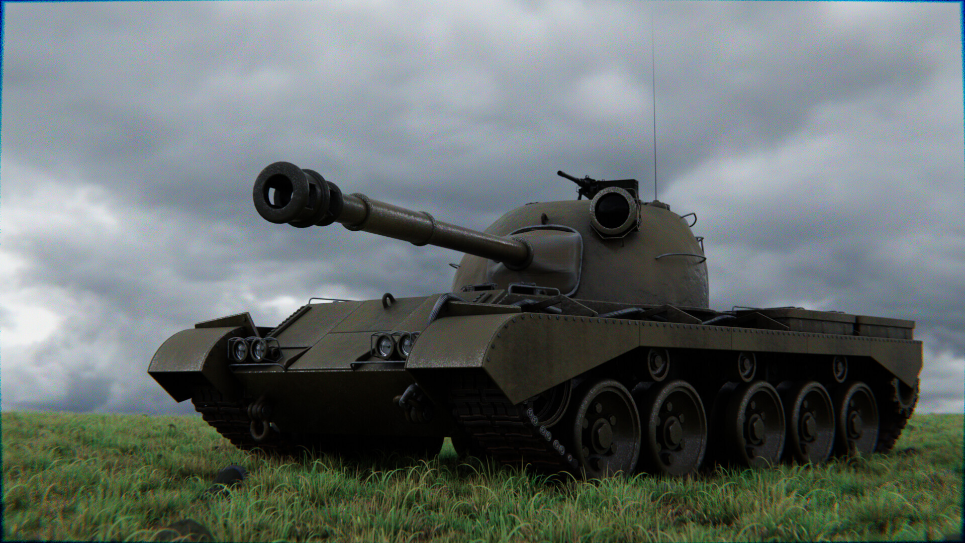 Ethan LeRoith - TB/M-20 Black Cat | First Generation Main Battle Tank ...