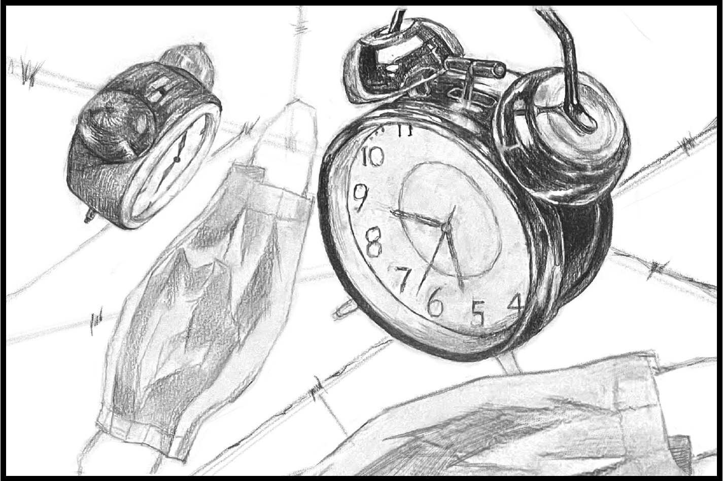 ArtStation - Clock on Mask