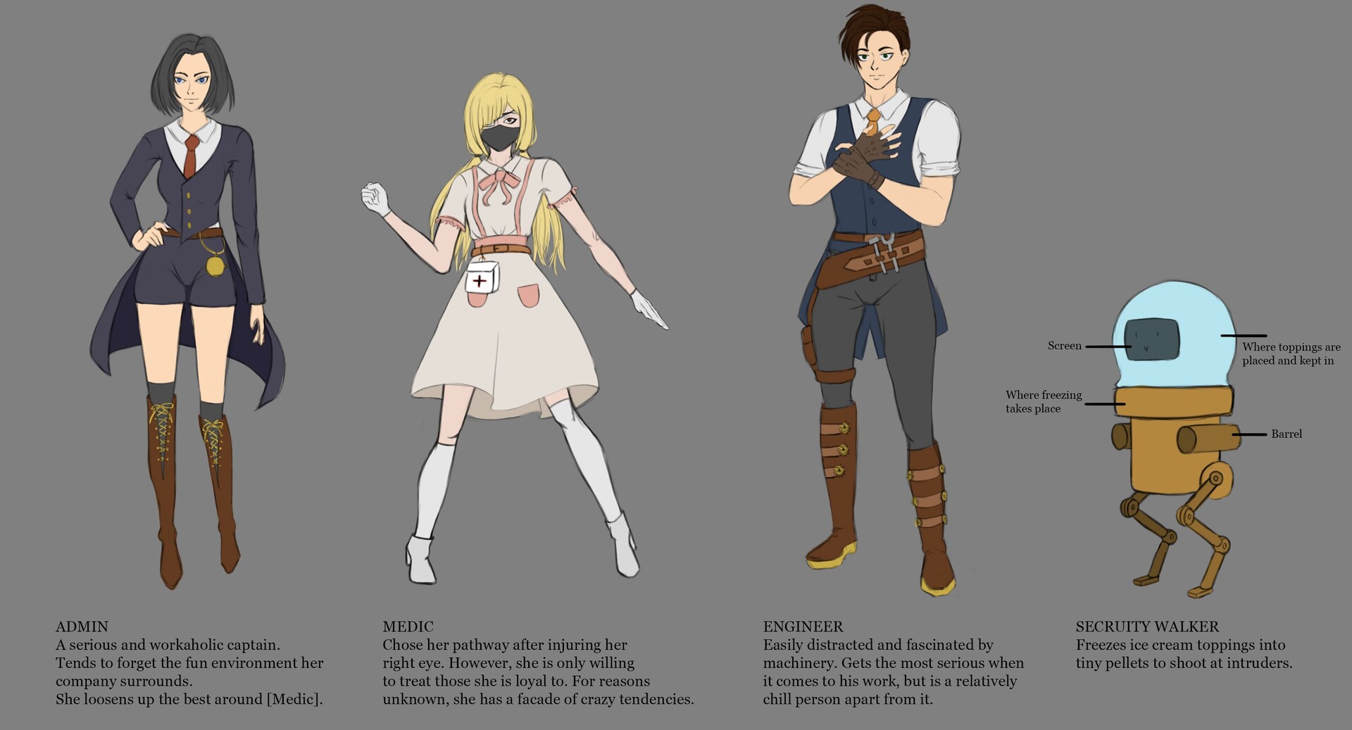 ArtStation - Character designs