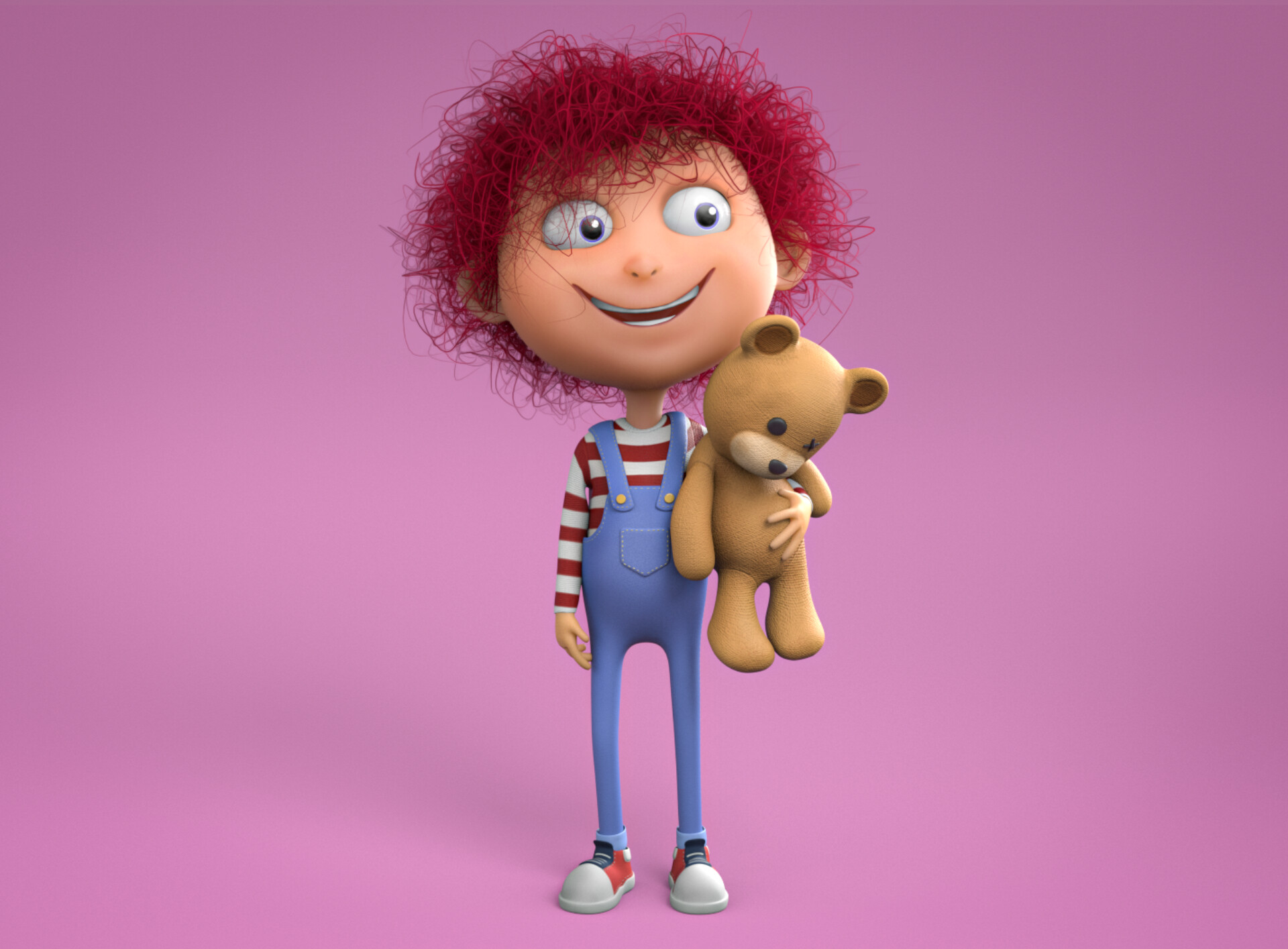 ArtStation - Loving Teddy