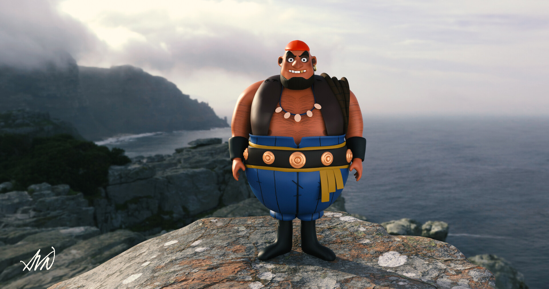 ArtStation - Stylized Pirate