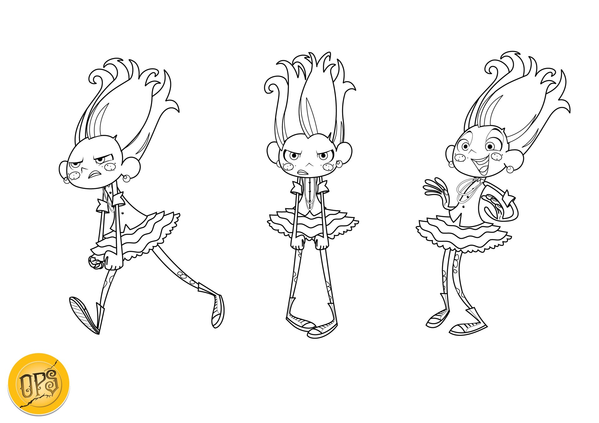 Leonardo Ligustri - OPS Tv Series - Vectorial Artwork for Licensing Products