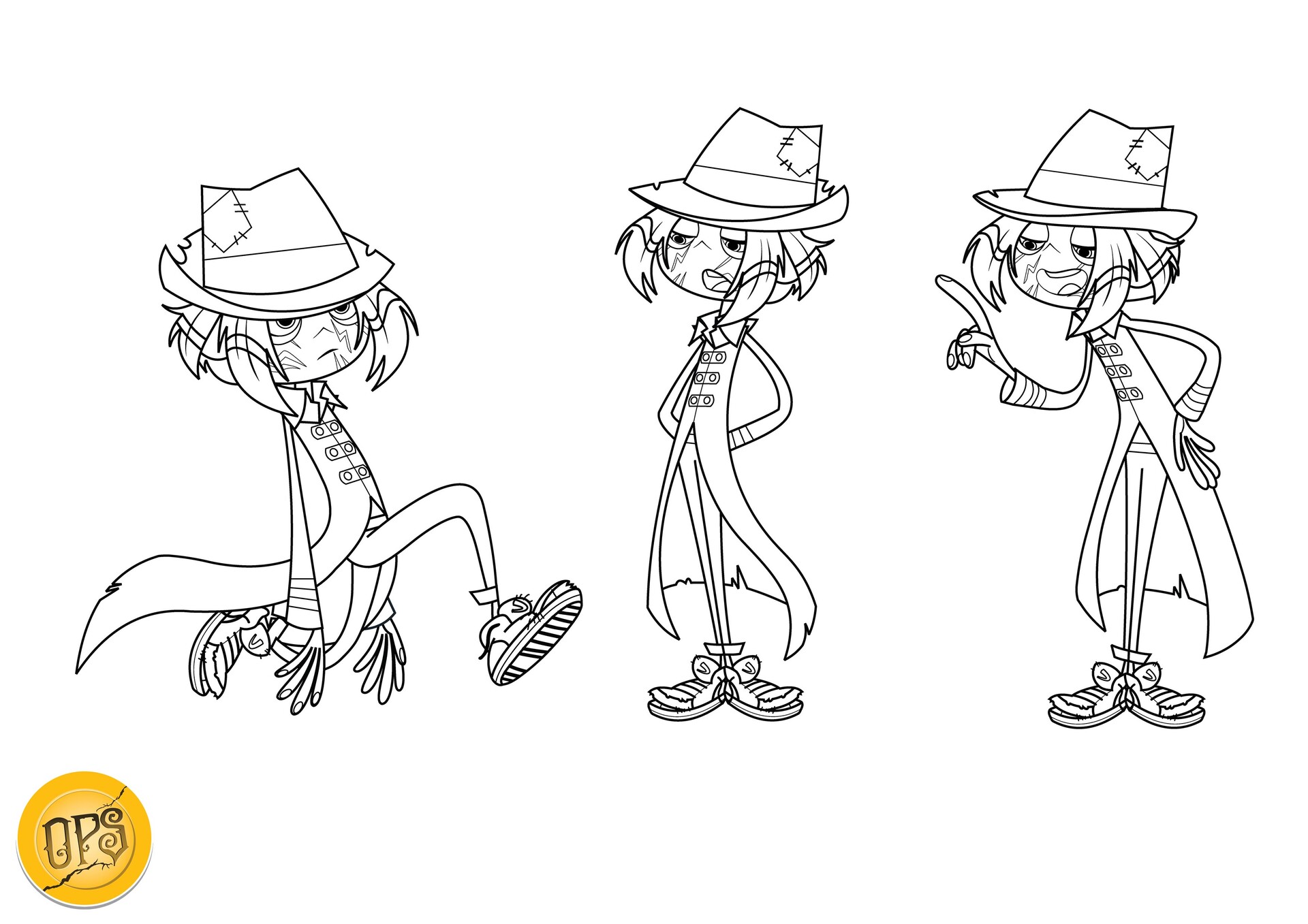 Leonardo Ligustri - OPS Tv Series - Vectorial Artwork for Licensing Products