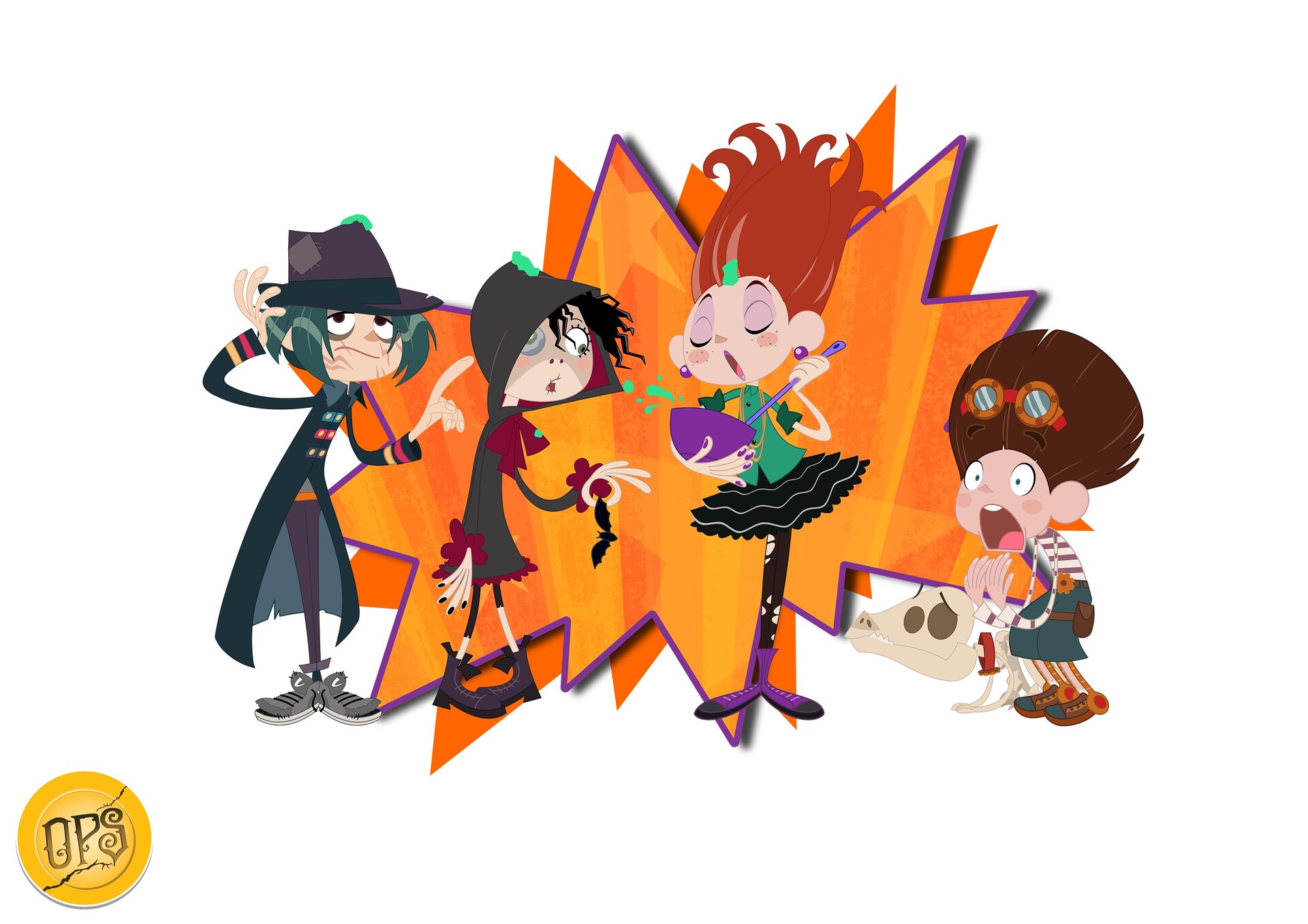 Leonardo Ligustri - OPS Tv Series - Vectorial Artwork for Licensing Products