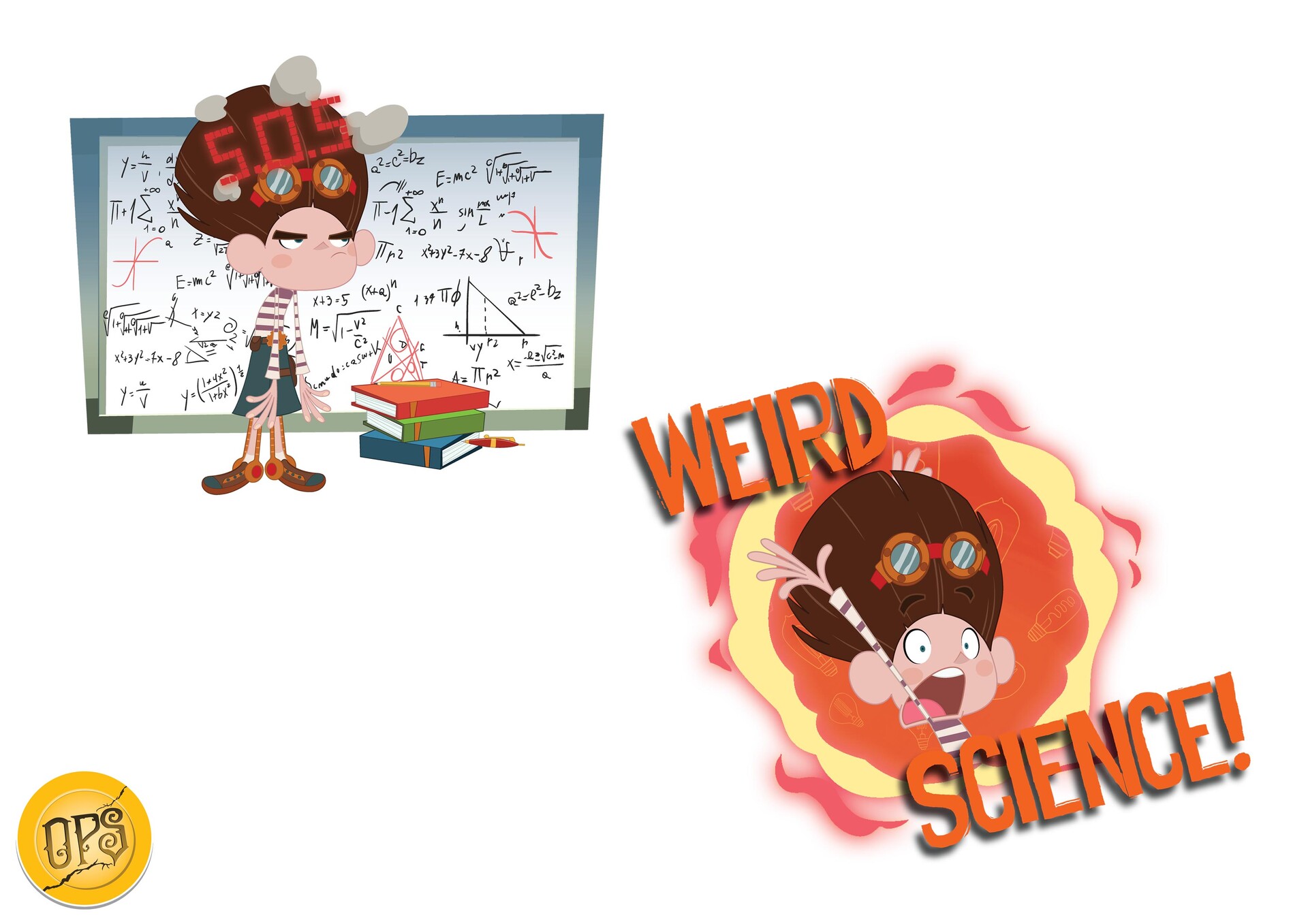 Leonardo Ligustri - OPS Tv Series - Vectorial Artwork for Licensing Products