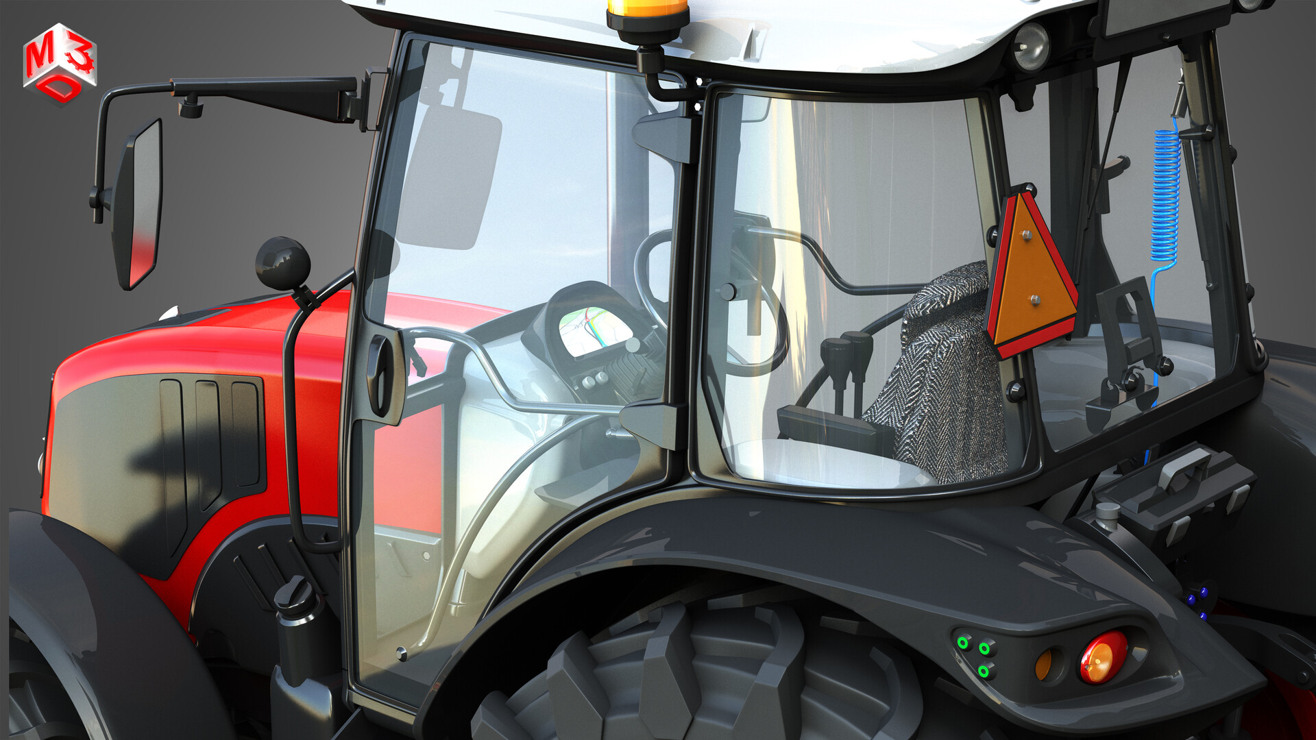 Markos 3d - Ursus C-3120 Tractor