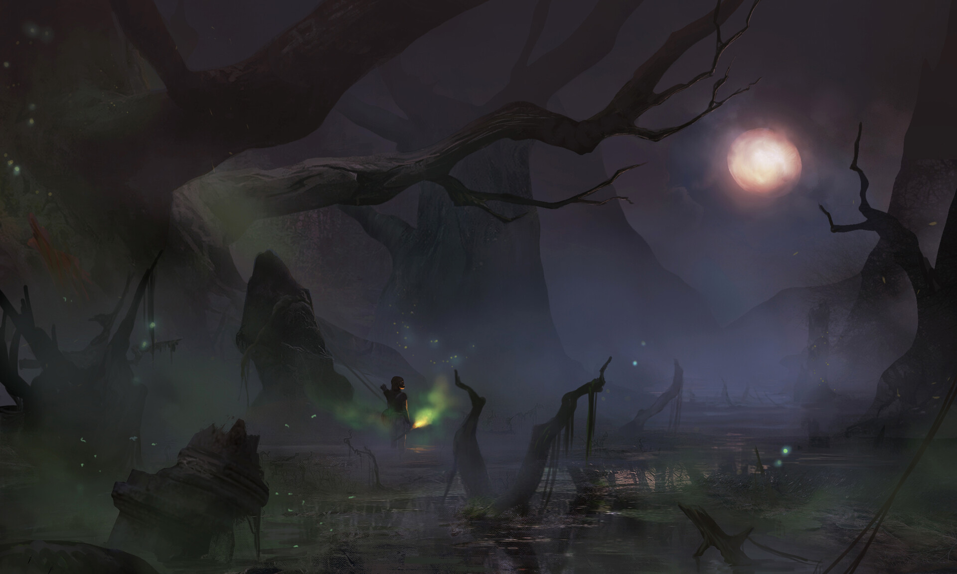 ArtStation - Noxious Swamp