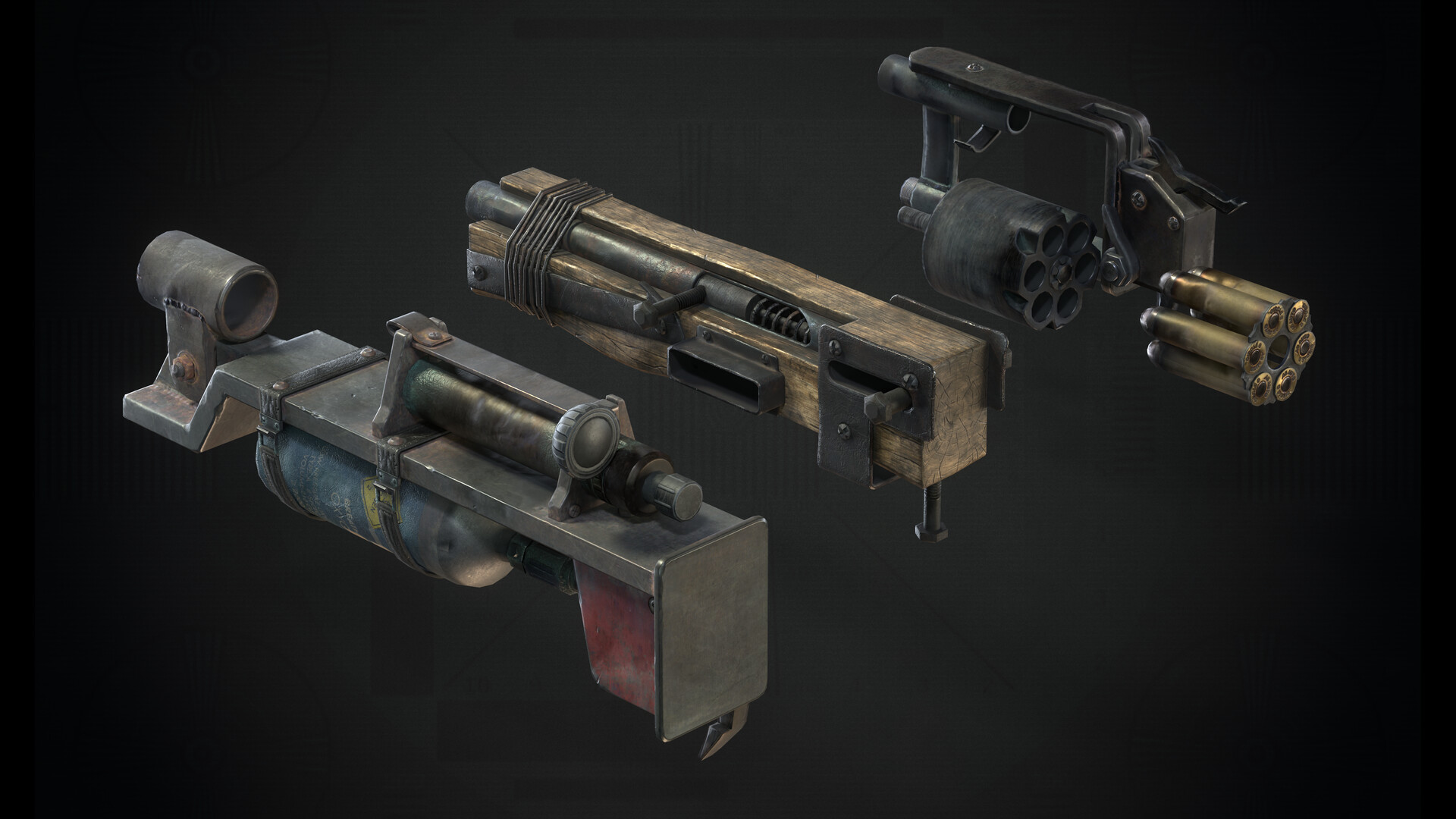 Gaston Welisch - Pipe Gun Retexture - Fallout 4