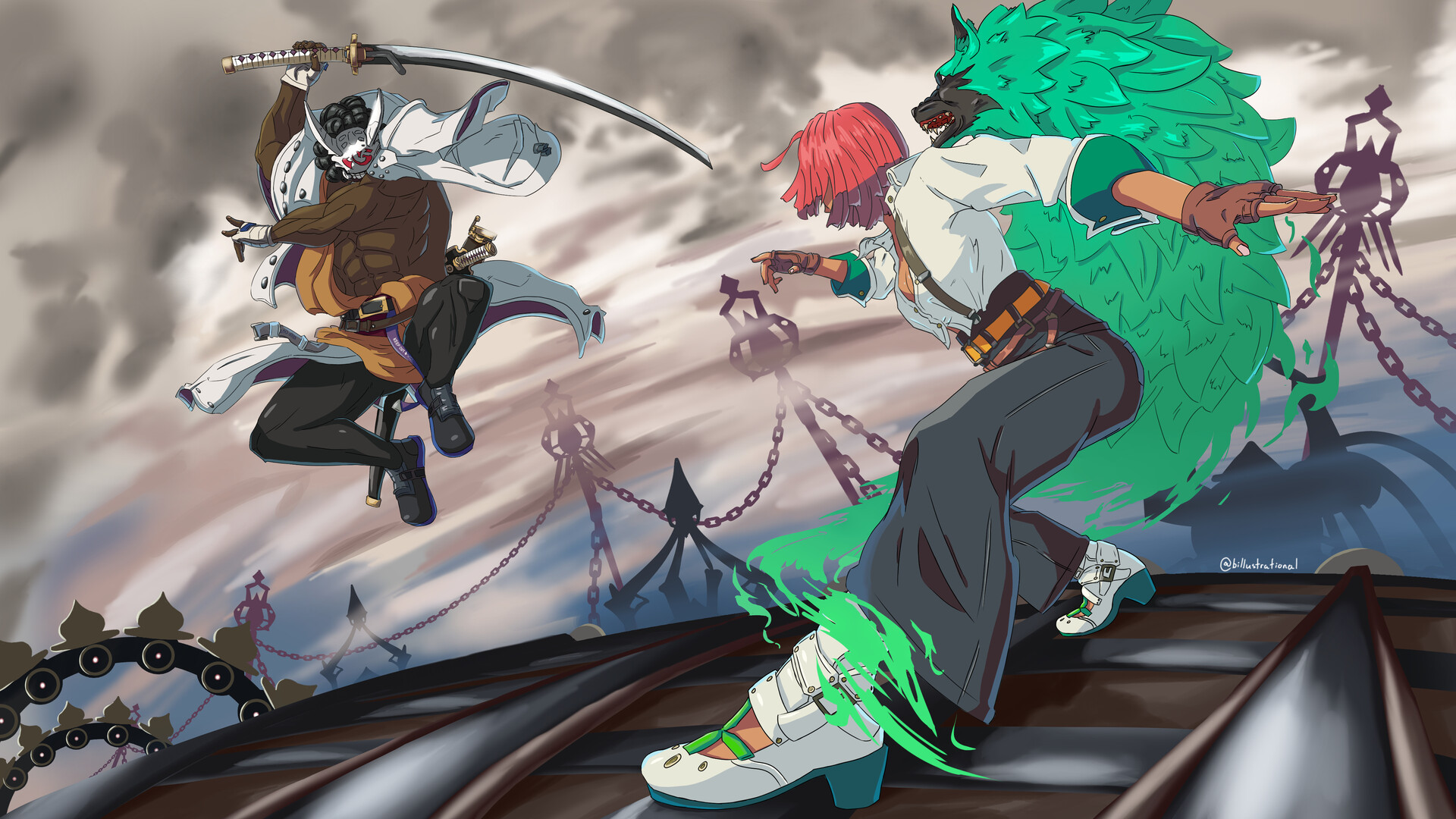 ArtStation - Face Off - Guilty Gear Strive