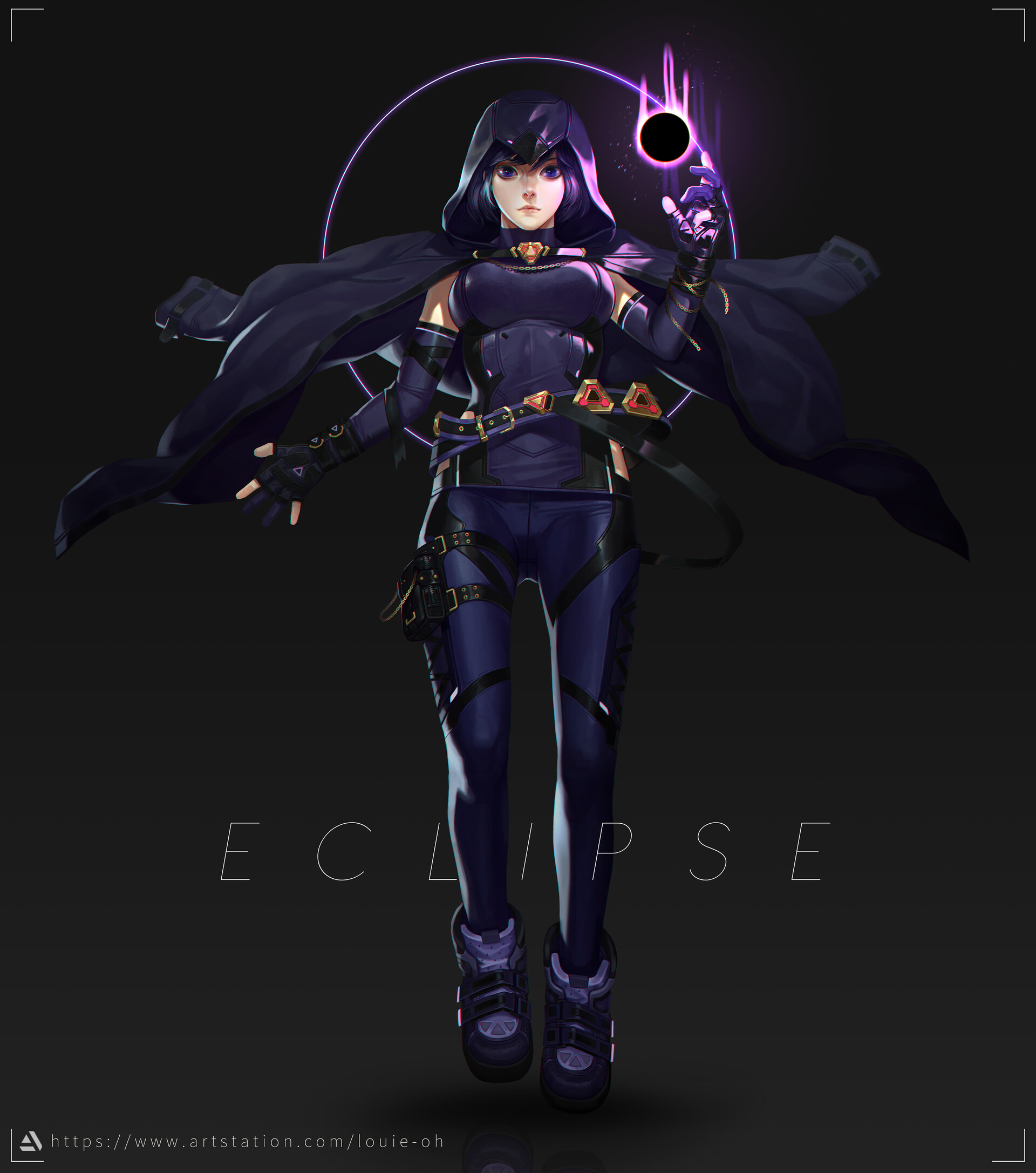 ArtStation - Cyberpunk Raven