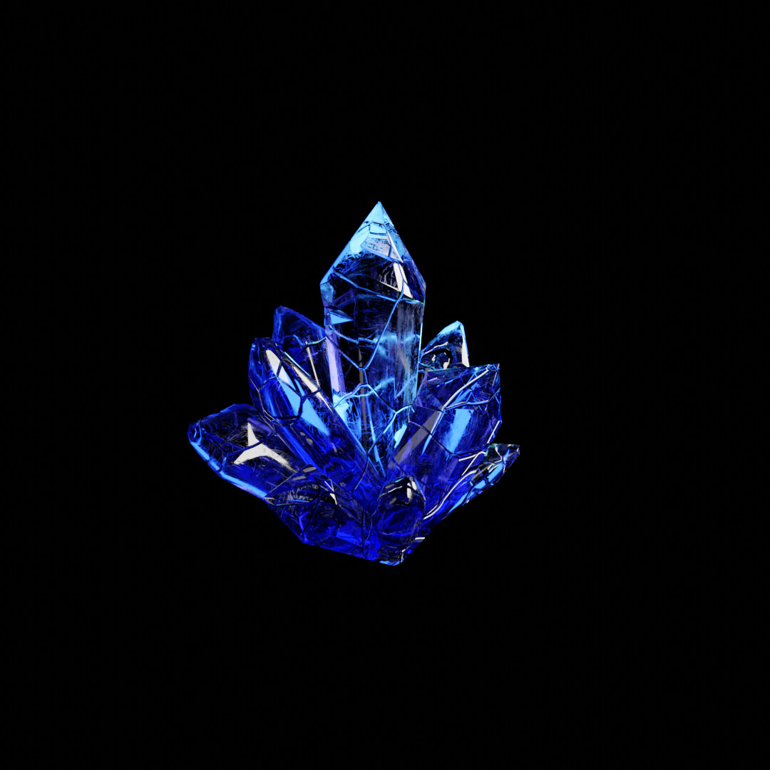 ArtStation - Blue Crystal