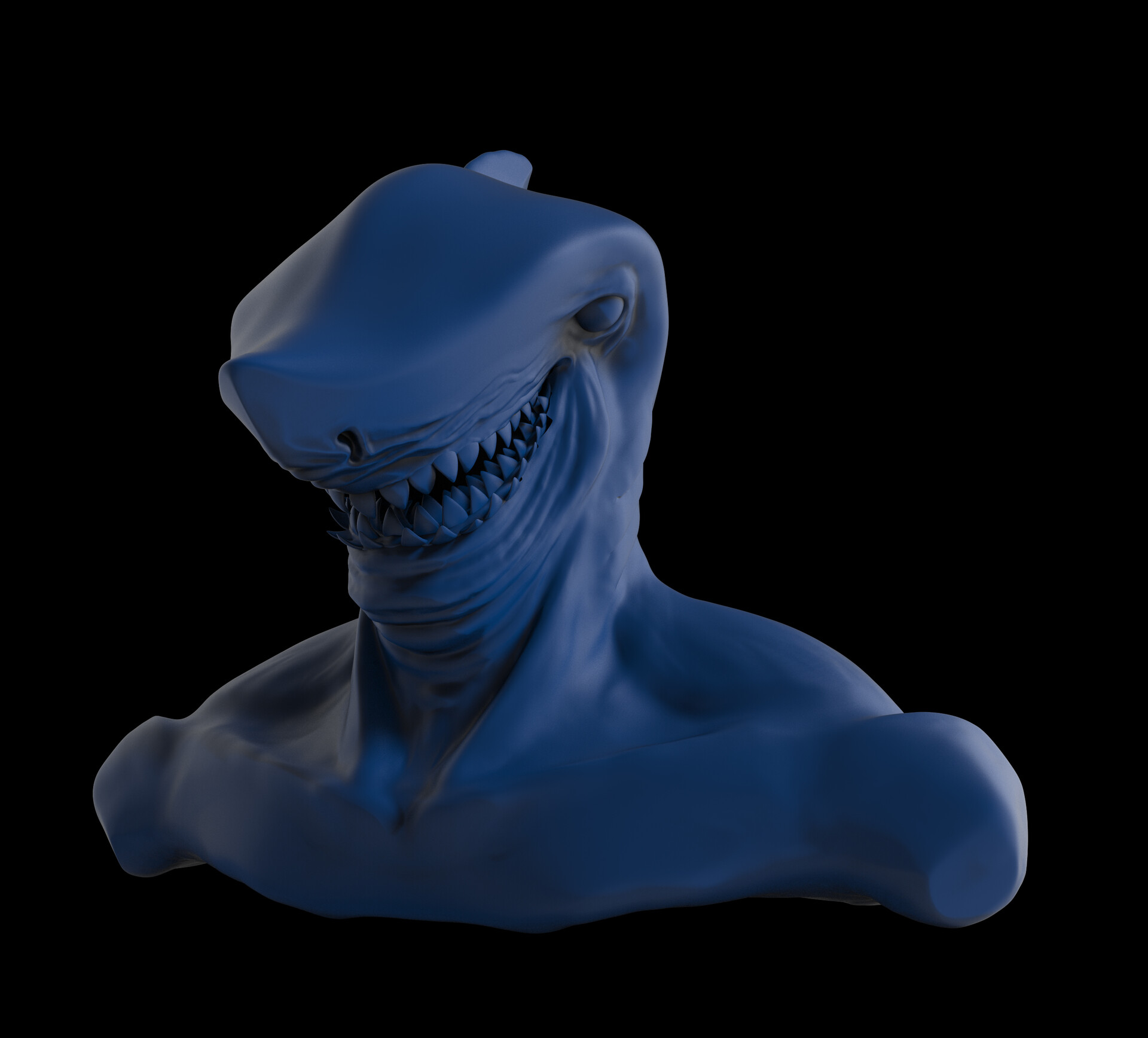 ArtStation - shark man