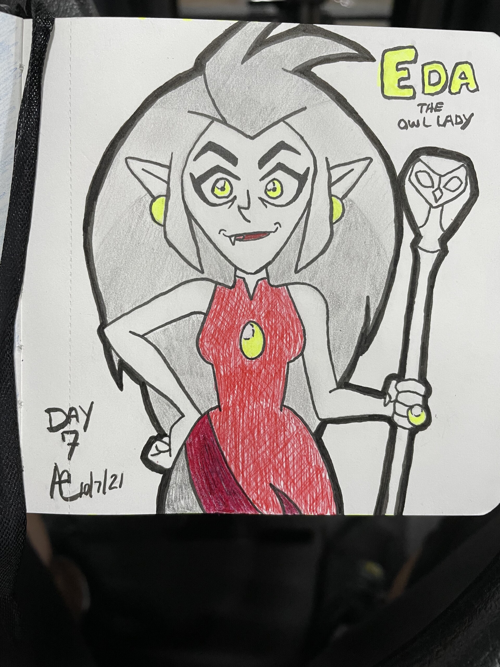 ArtStation - Eda the owl lady