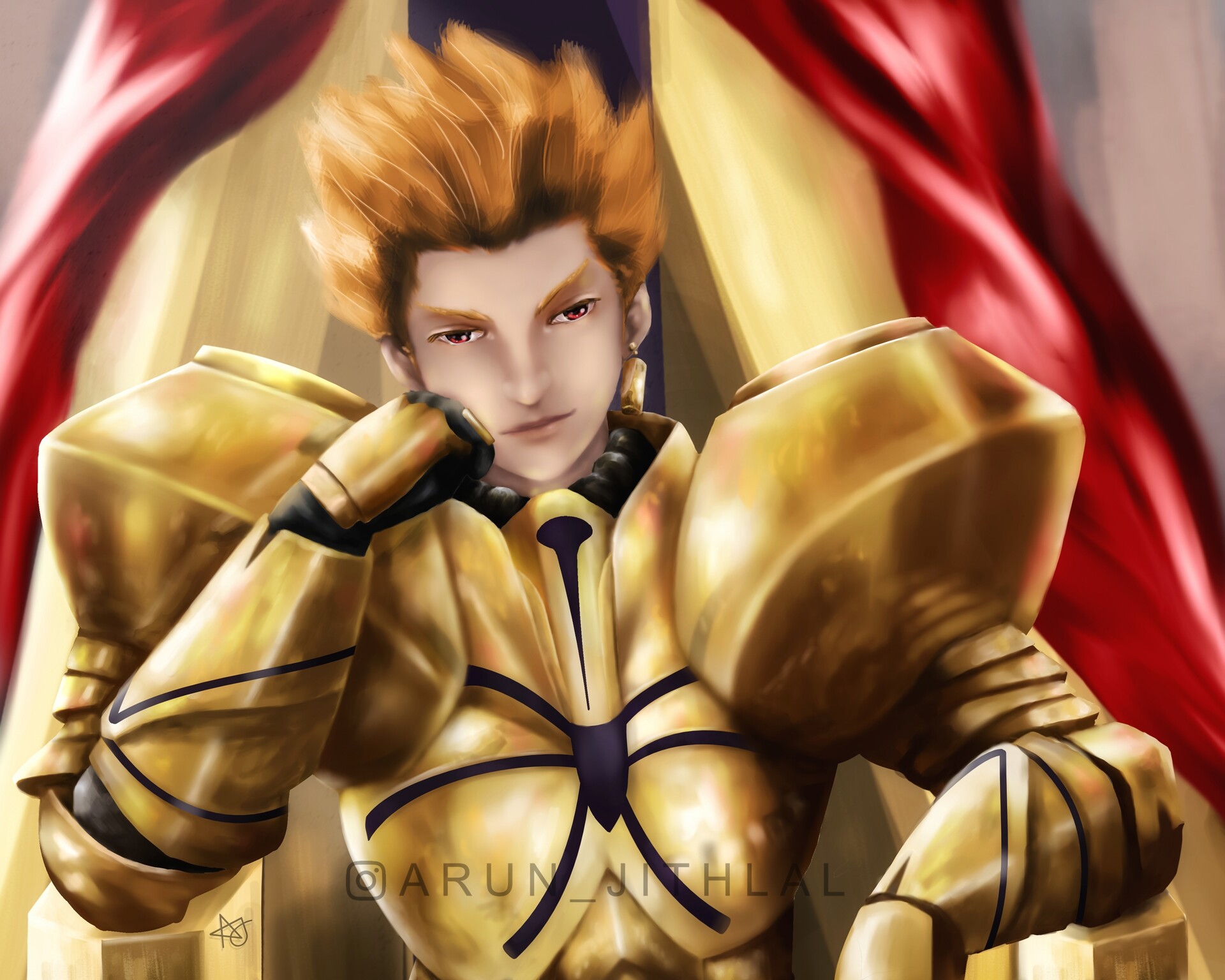 ArtStation - Gilgamesh Fate/Zero