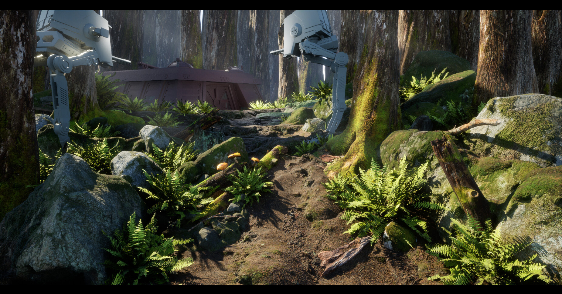 ArtStation - Star Wars scene using Unreal 5