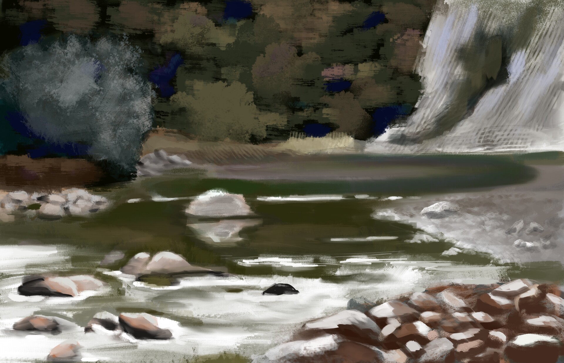 ArtStation - plein air study