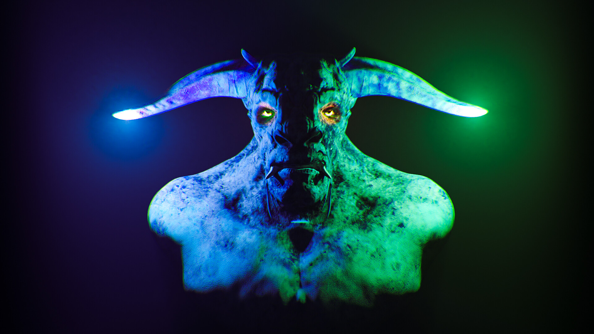 ArtStation - Scholar of Alien Sorcery - ZBrush Bust