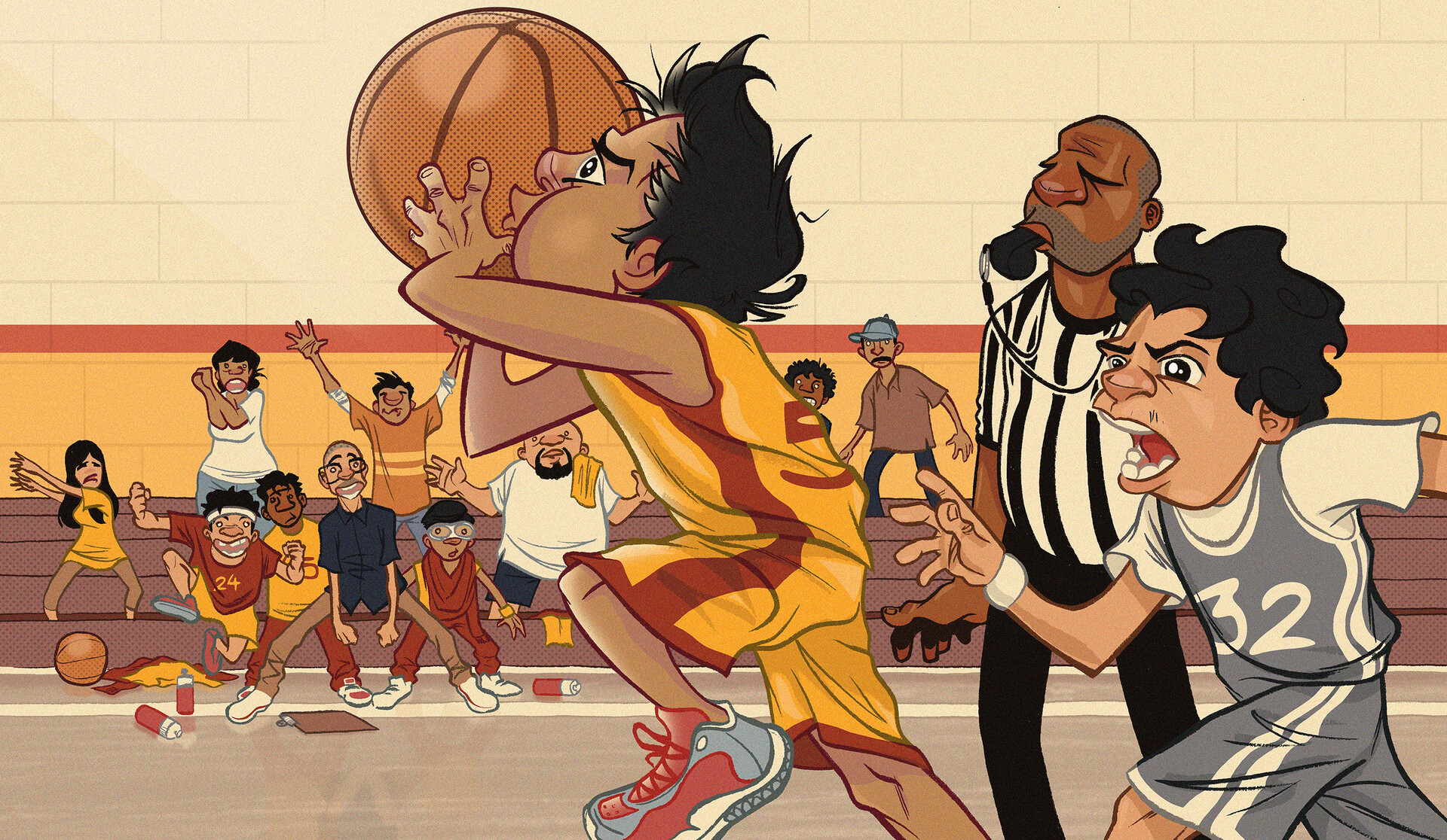 ArtStation - Big Al Shoots His Shot