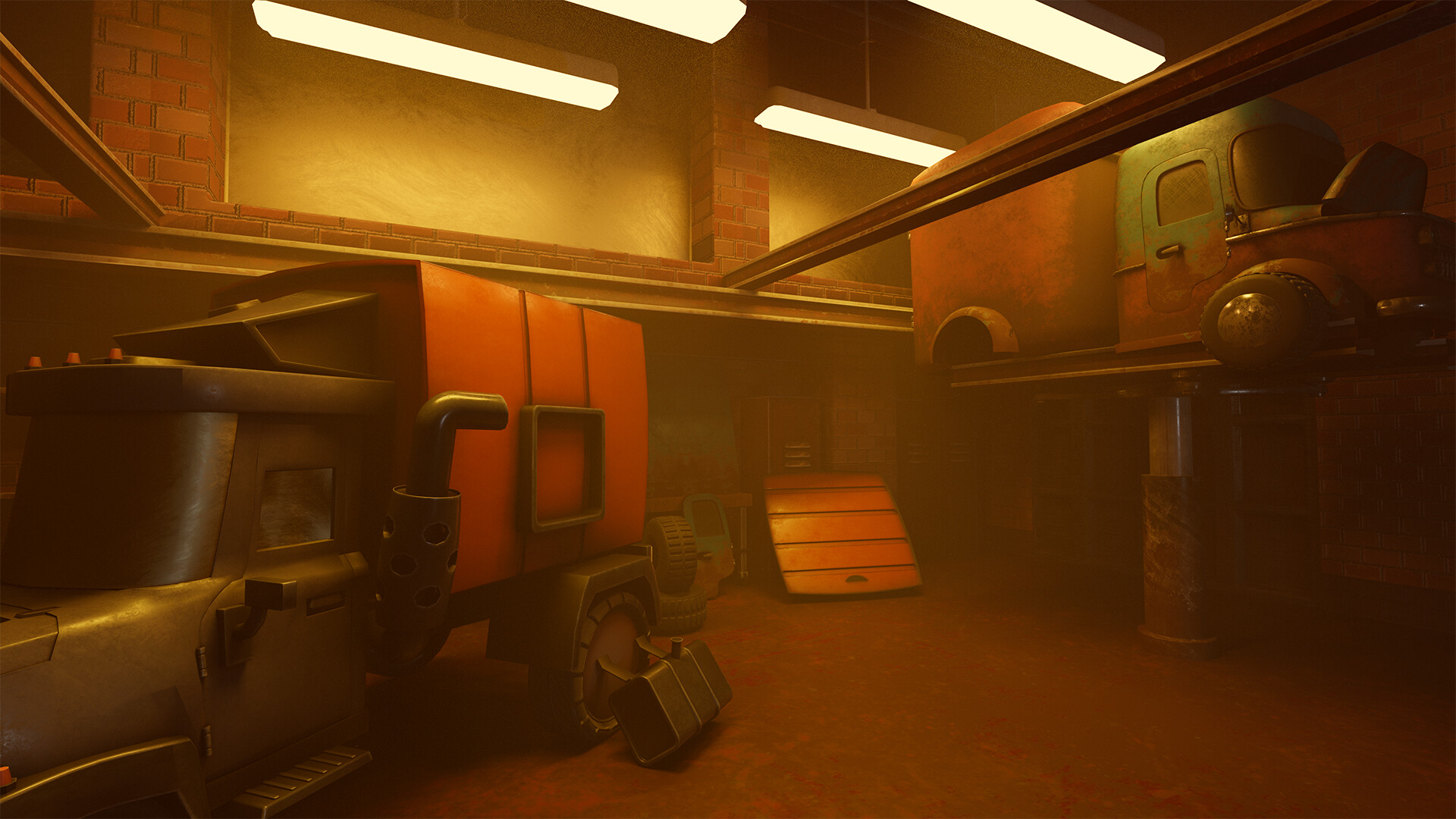 Lotthus - Stylized Garage Environment
