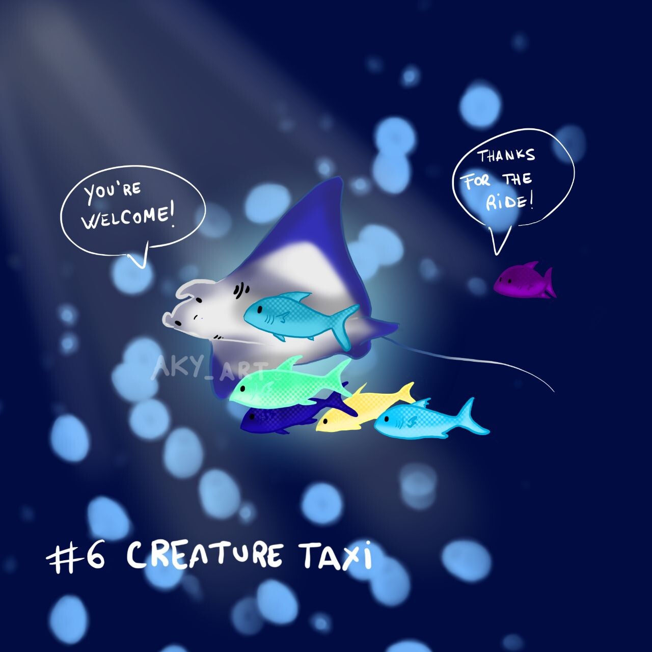 ArtStation - inktober - creature taxi