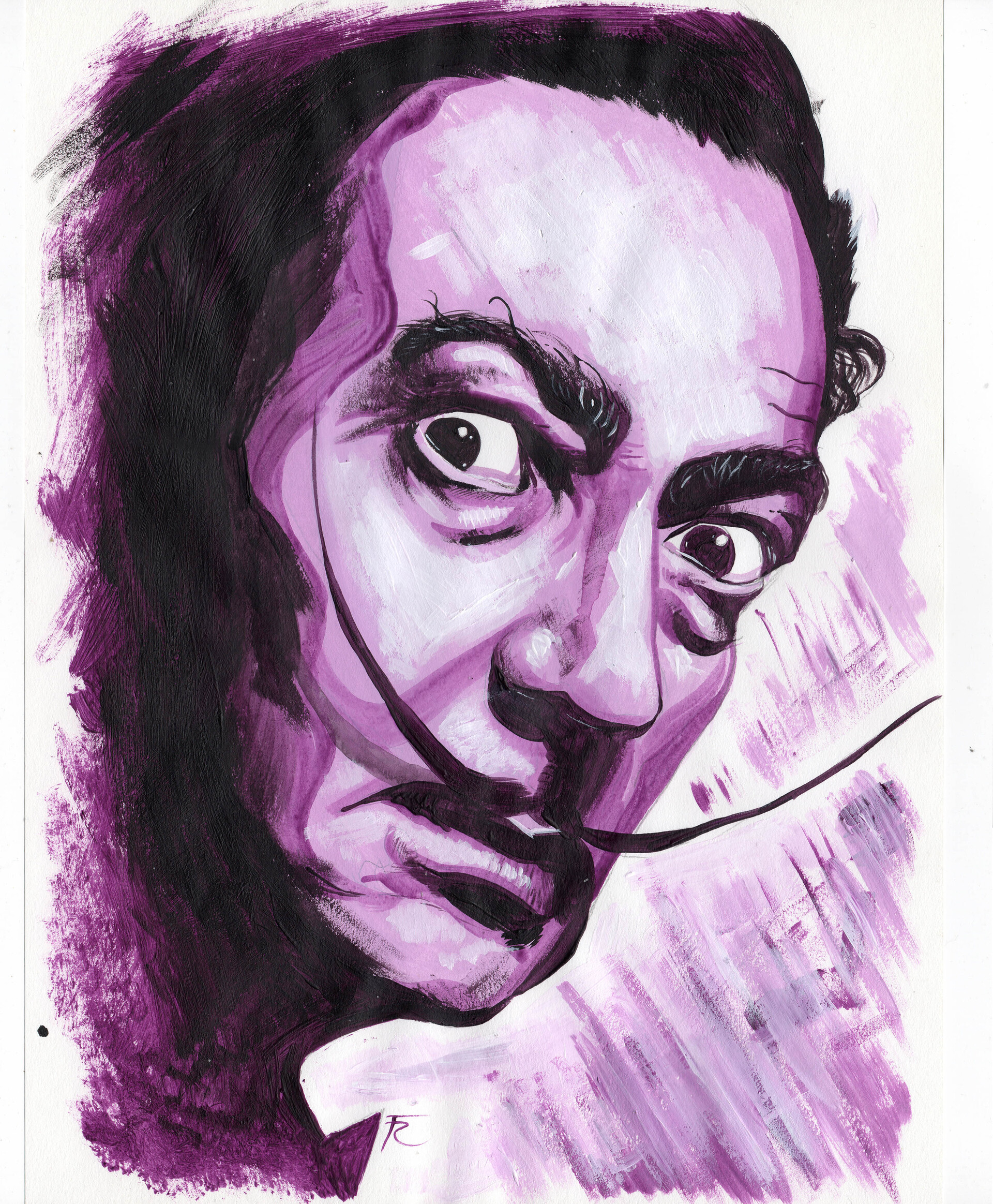 ArtStation - Dali Portrait