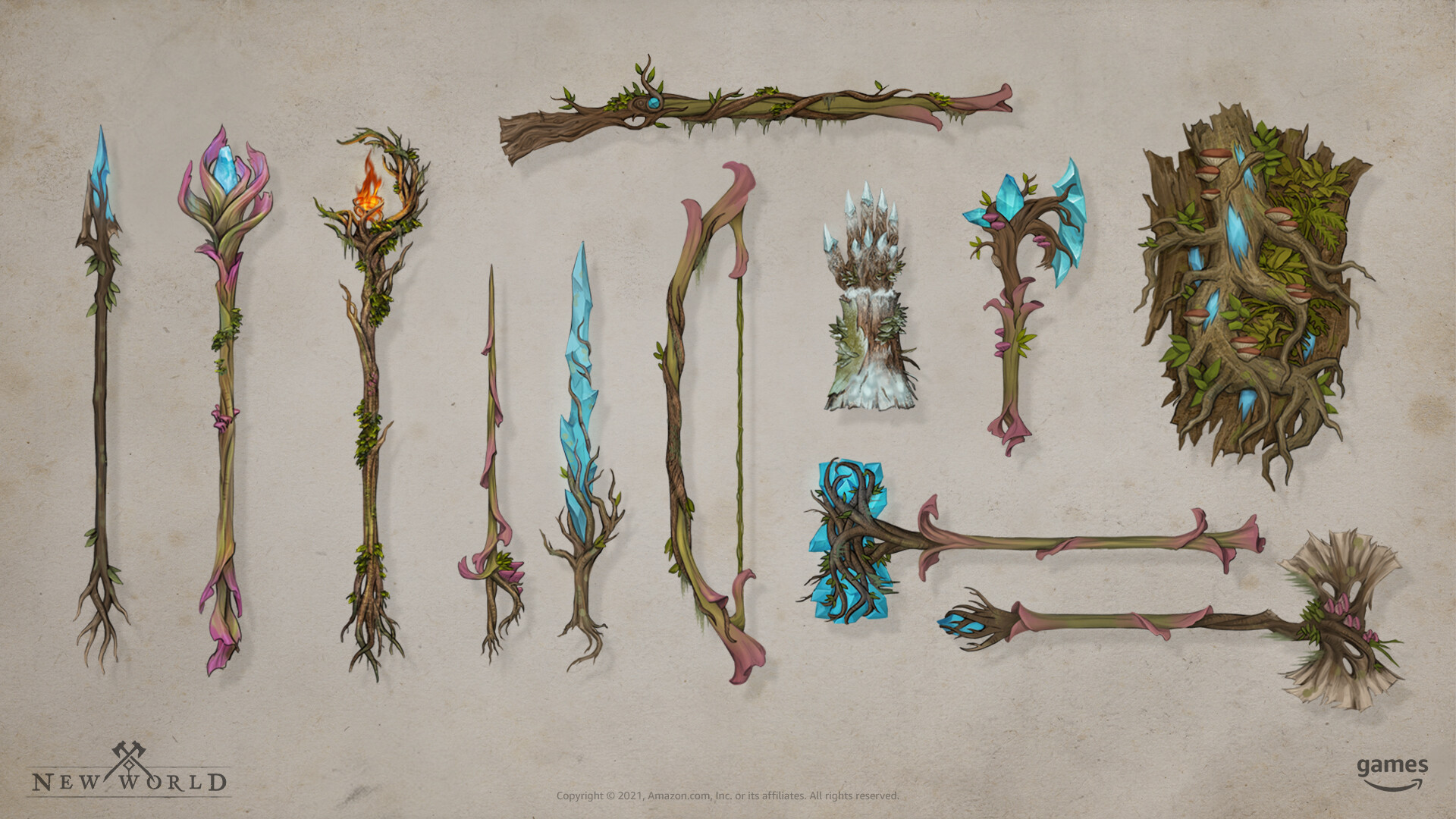 Kiana Hamm - New World: Dryad Weapons