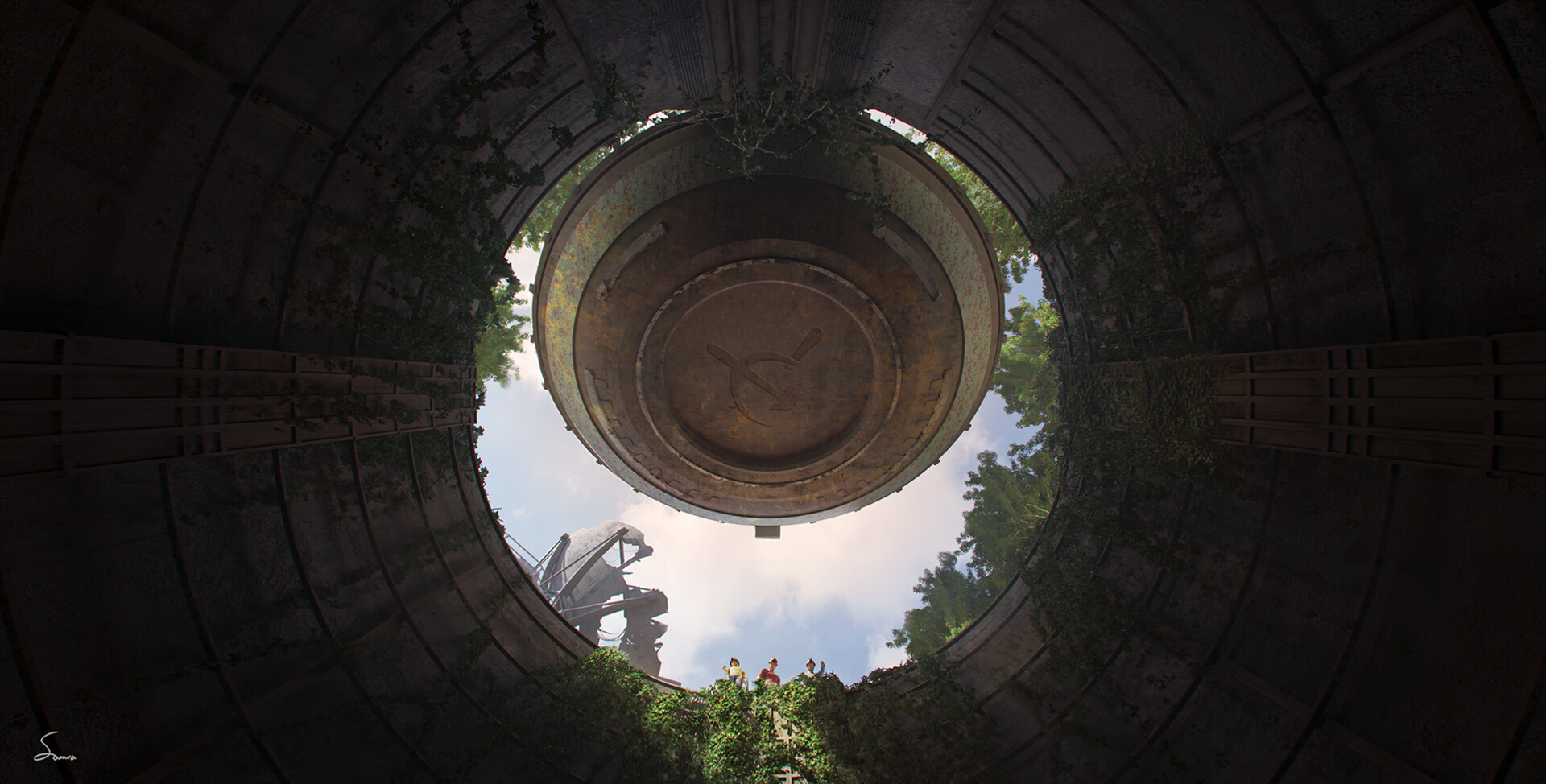 ArtStation - USSR Underground secret lab