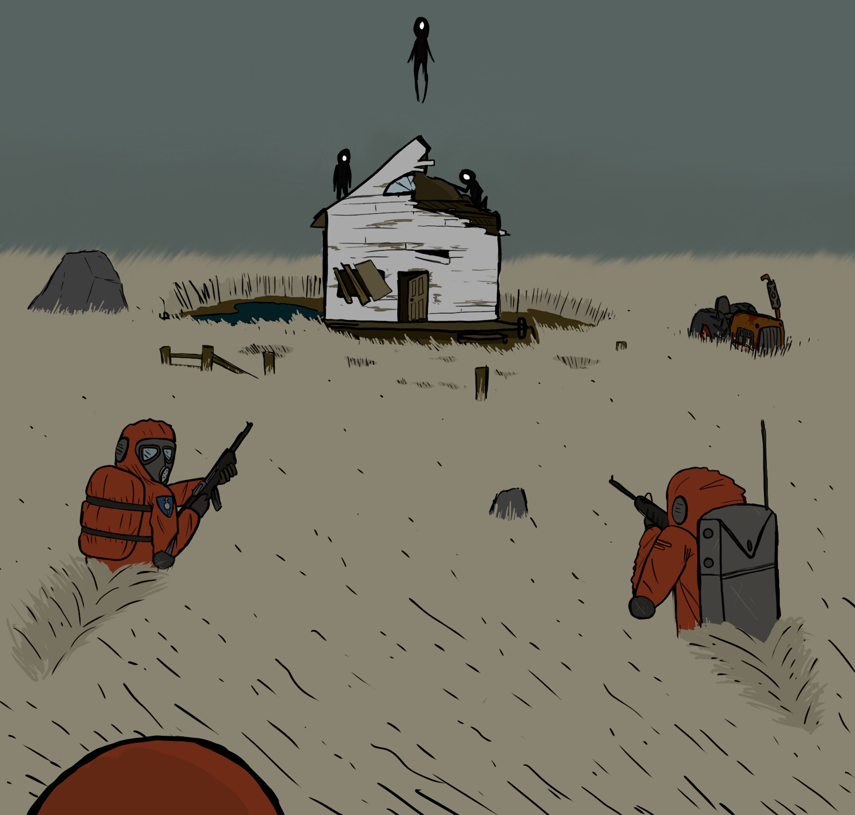 ArtStation - Cabin Assault