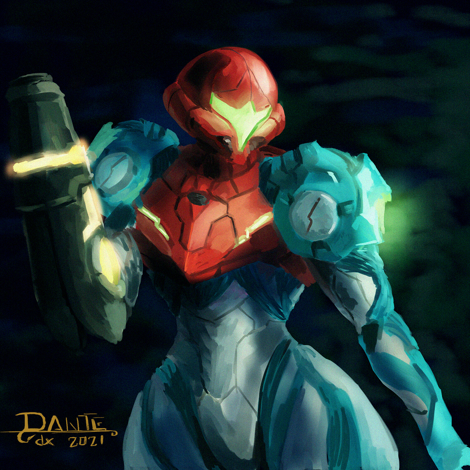 ArtStation - Samus Aran - Metroid Dread