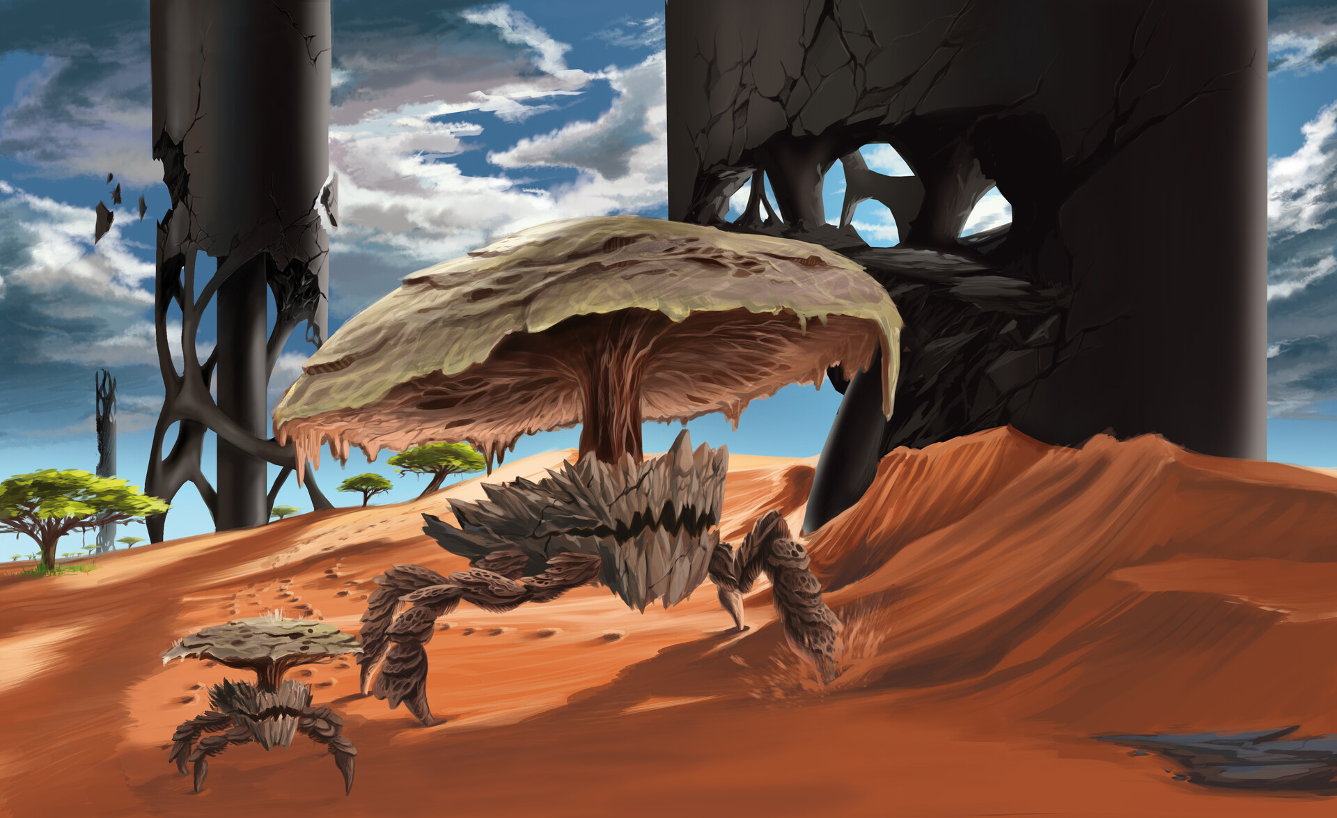 ArtStation - Mutation of the Cordycept