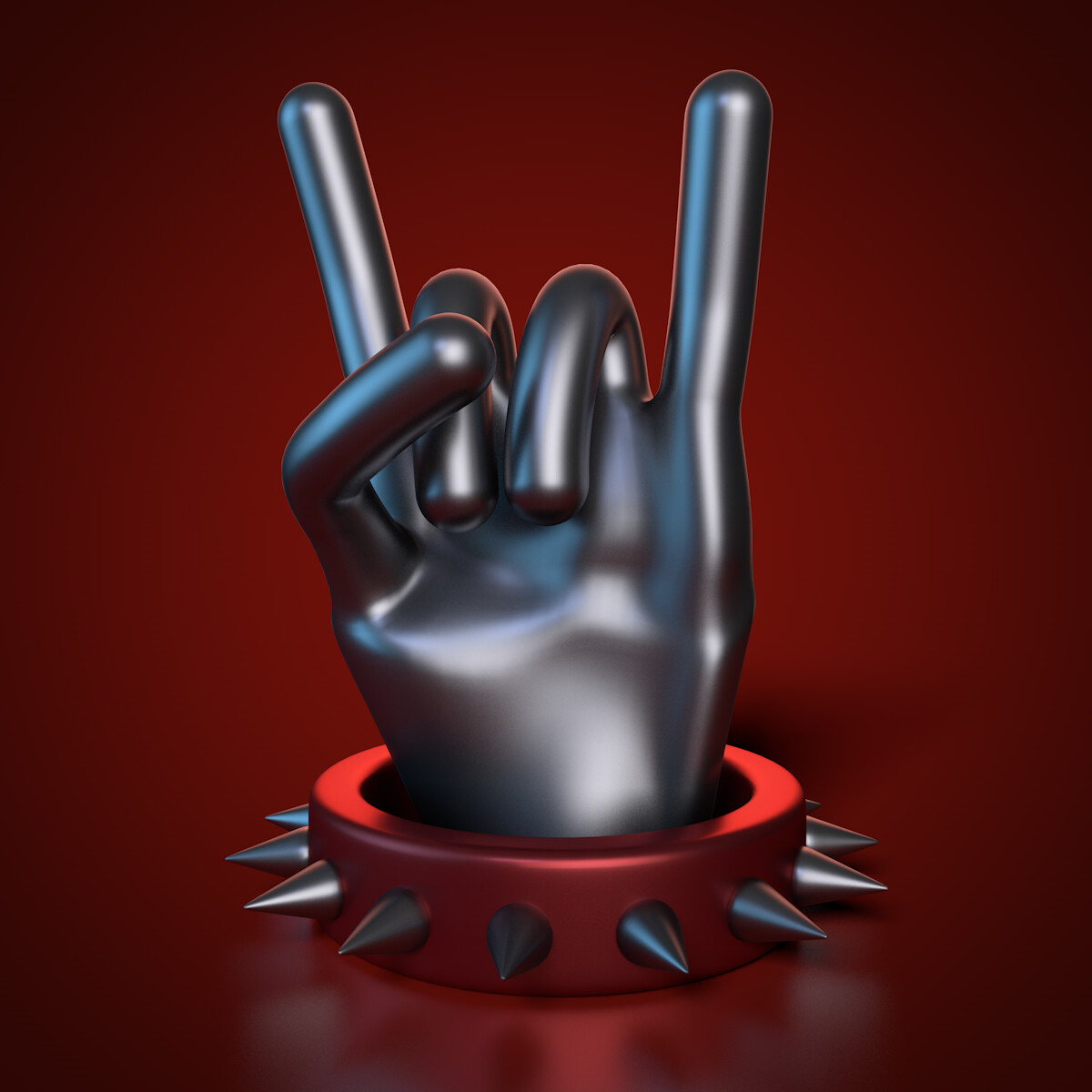 ArtStation - Metal Hand