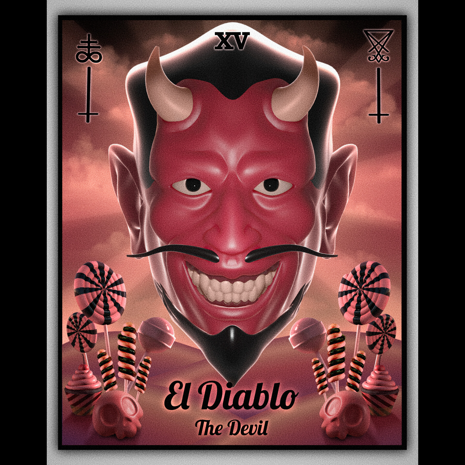 ArtStation - El Diablo Tarot