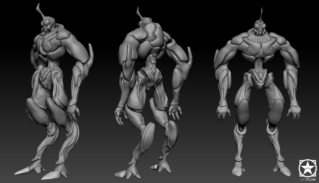 Iliyas Omarov - Insectoid Sculpt